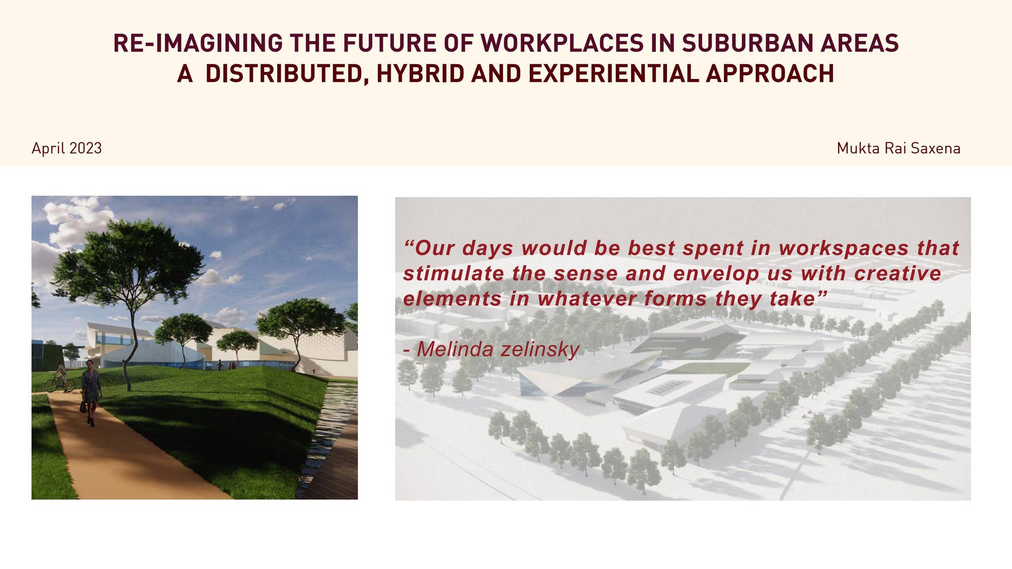 Mukta Rai Saxena by DAAP | School of Architecture and Interior Design ...