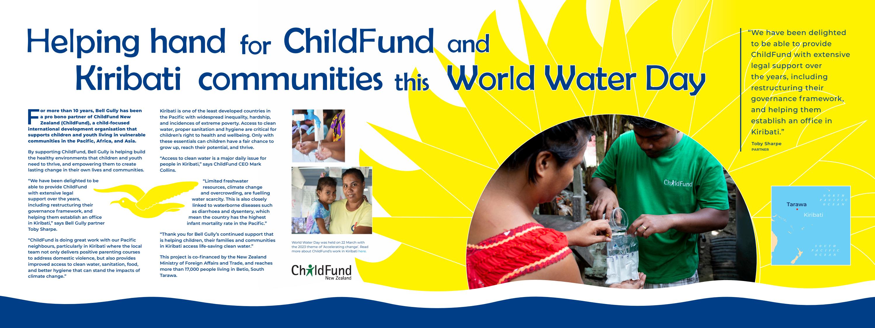 A Helping Hand: ChildFund New Zealand by bell-gully - Issuu