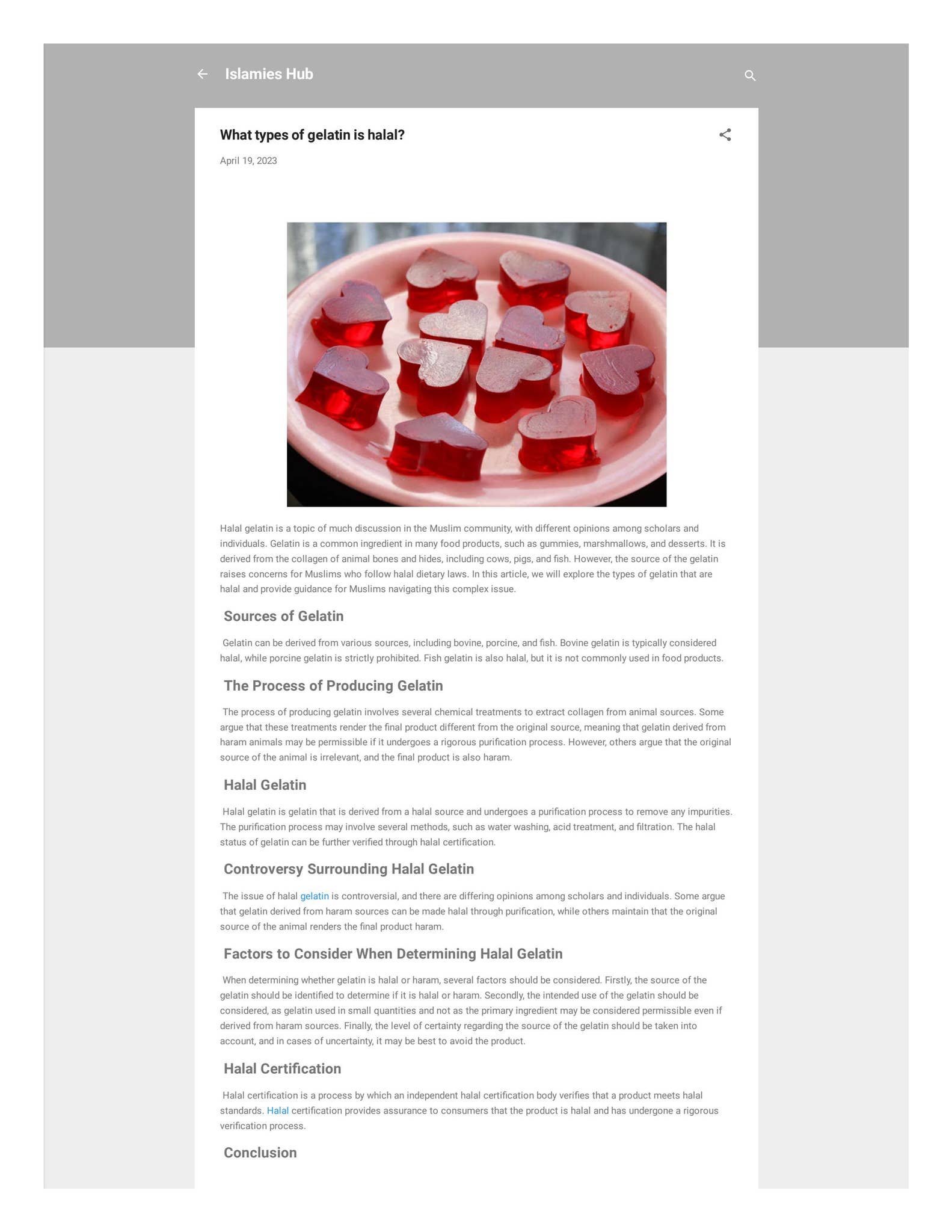 What types of gelatin is halal by iqbala_ahmad16 - Issuu
