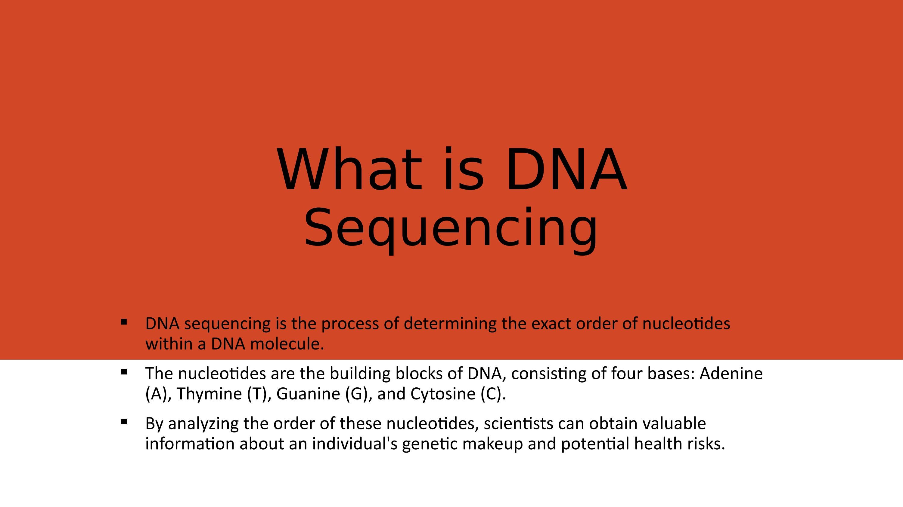 What is DNA Sequencing by Bioaro Inc - Issuu