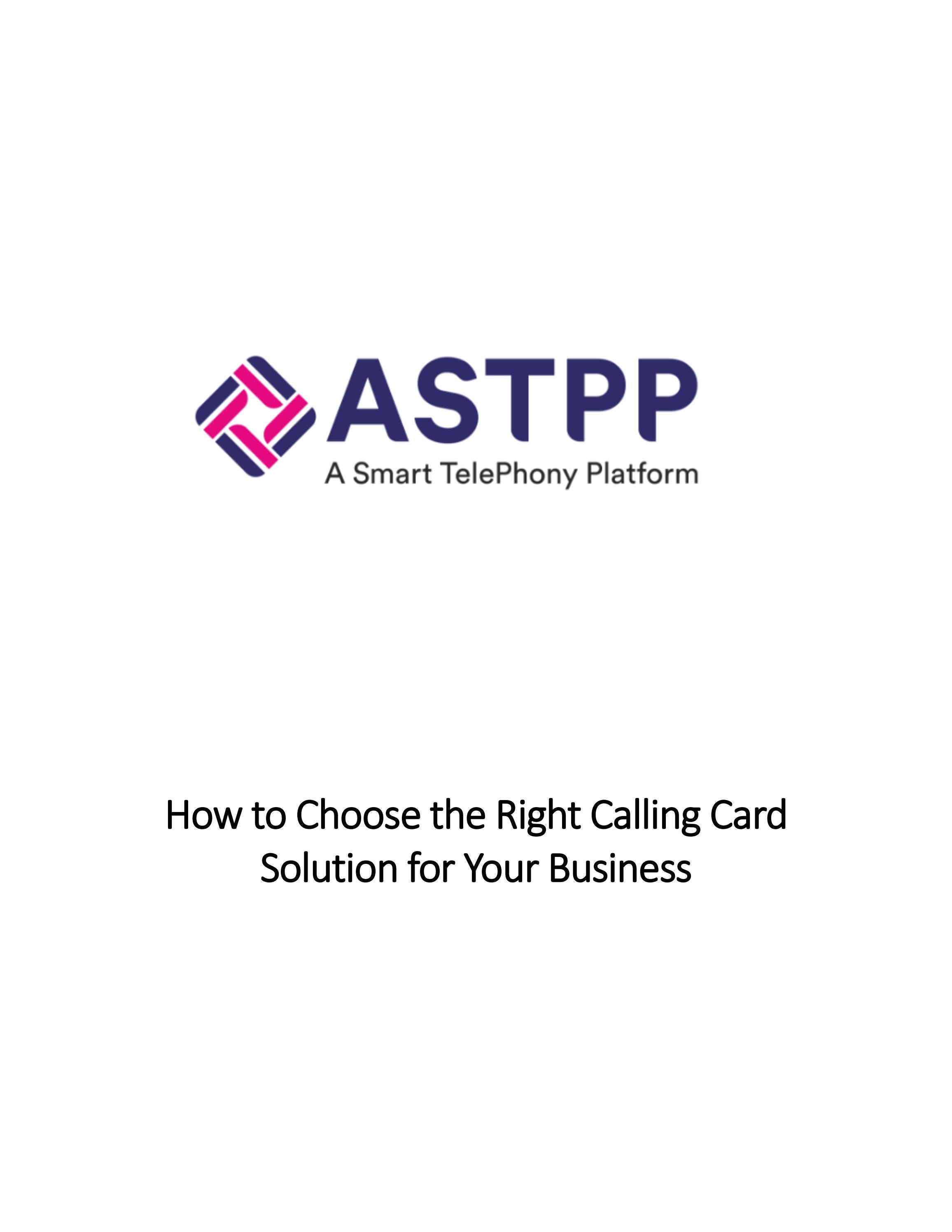 How to Choose the Right Calling Card Solution for Your Business by ...