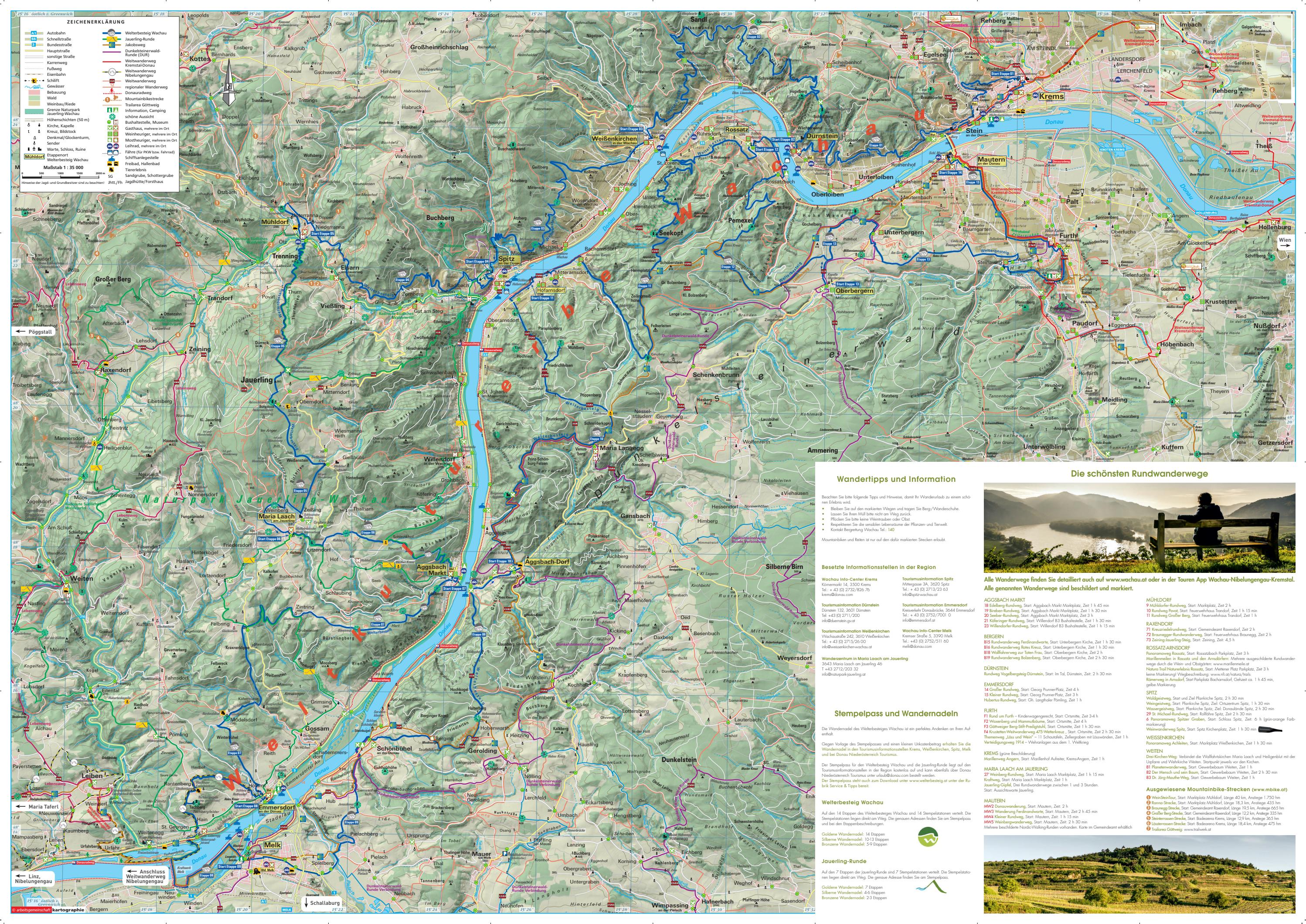 Wanderkarte Wachau by Niederösterreich - Issuu
