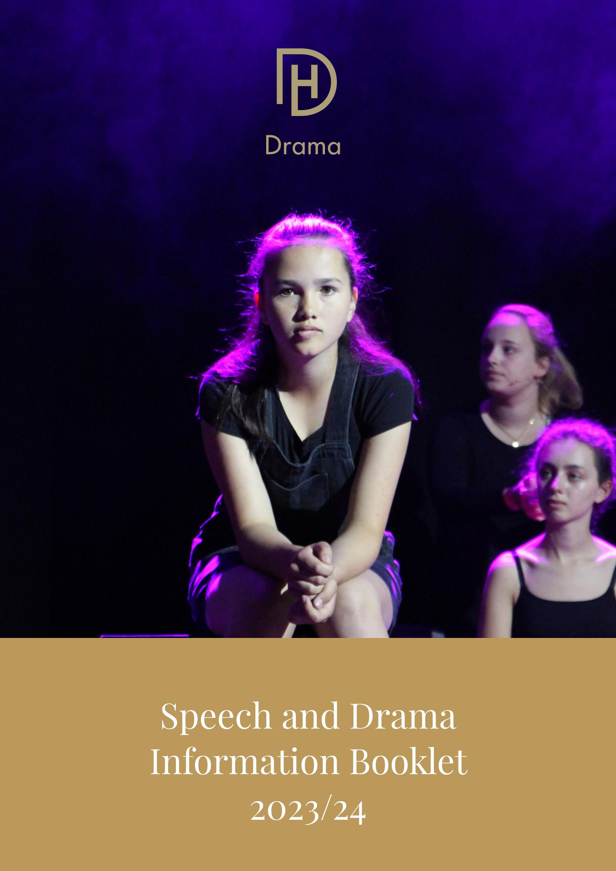 Downe House Speech and Drama Information Booklet by Downe House School ...