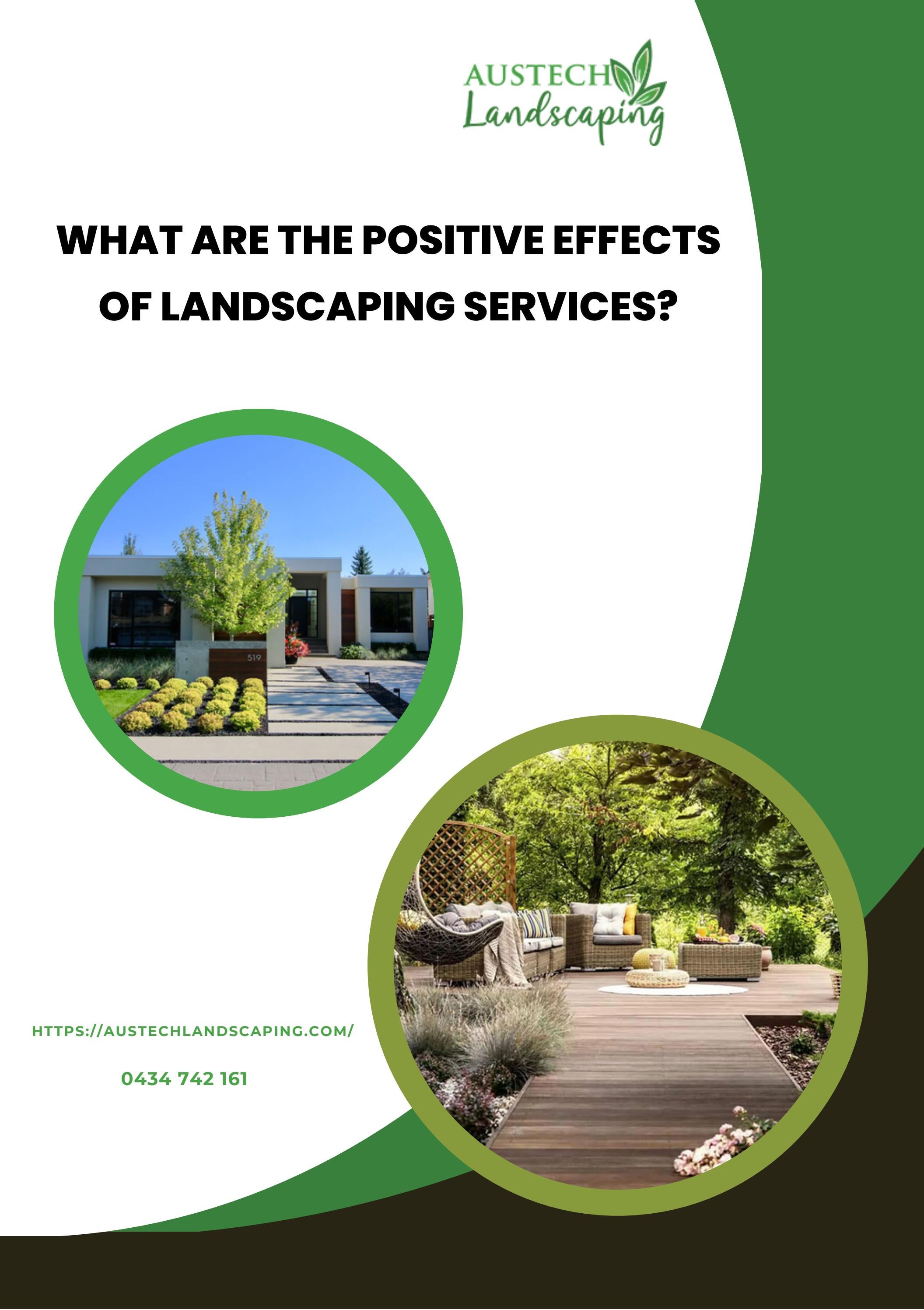 What are the Positive Effects of Landscaping Services? by ...