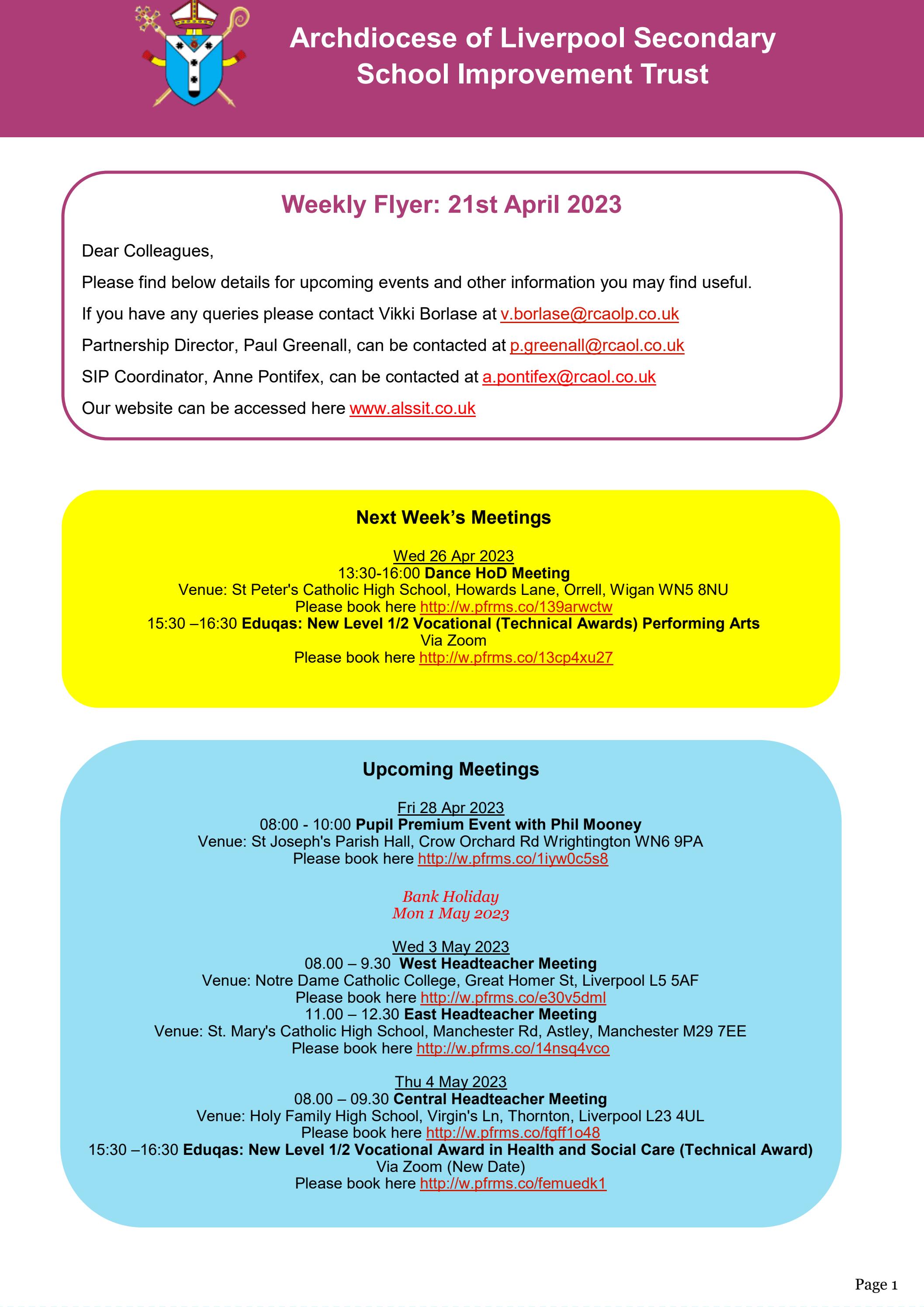 Flyer 21 aPR by Schudio - Issuu