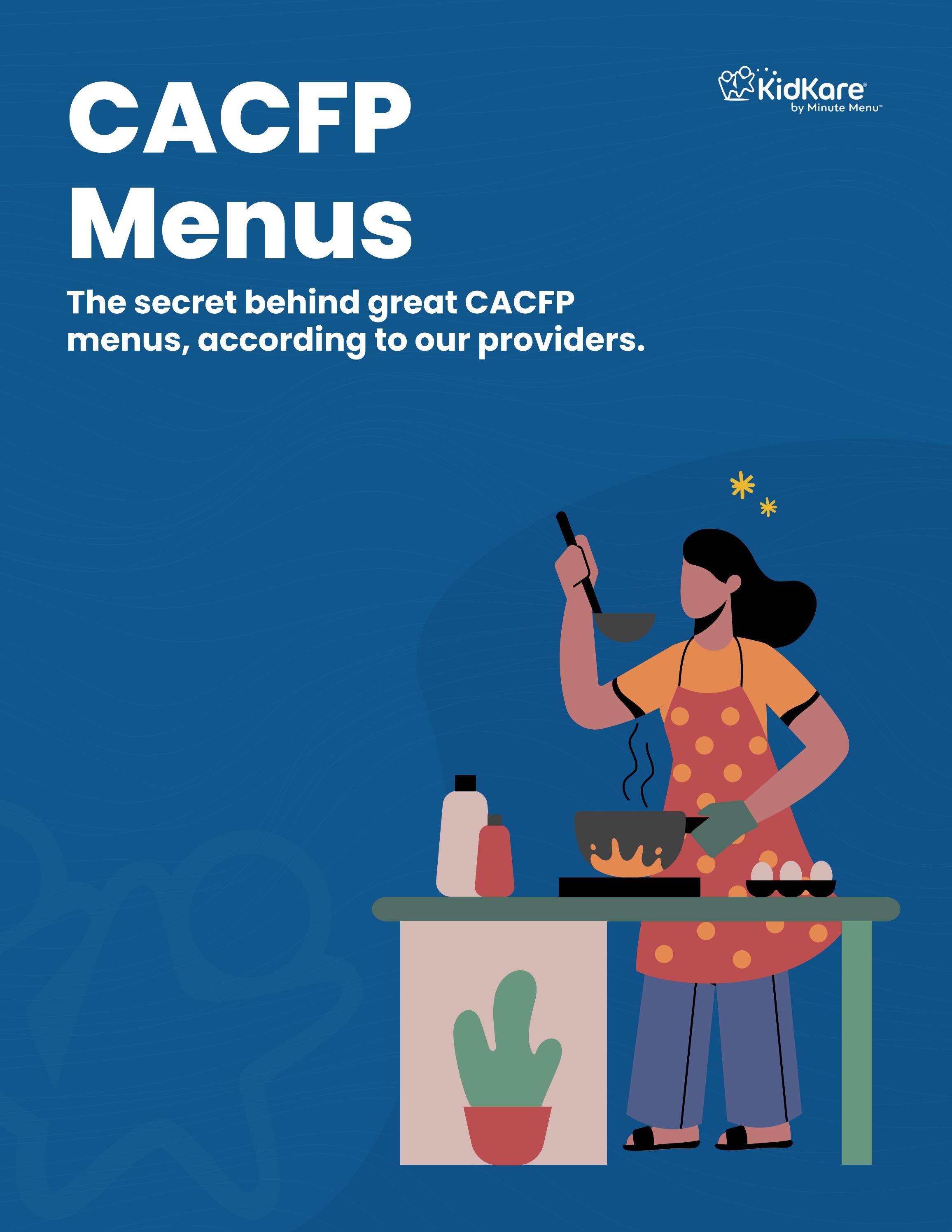 CACFP Cookbook by KidKare by Minute Menu - Issuu