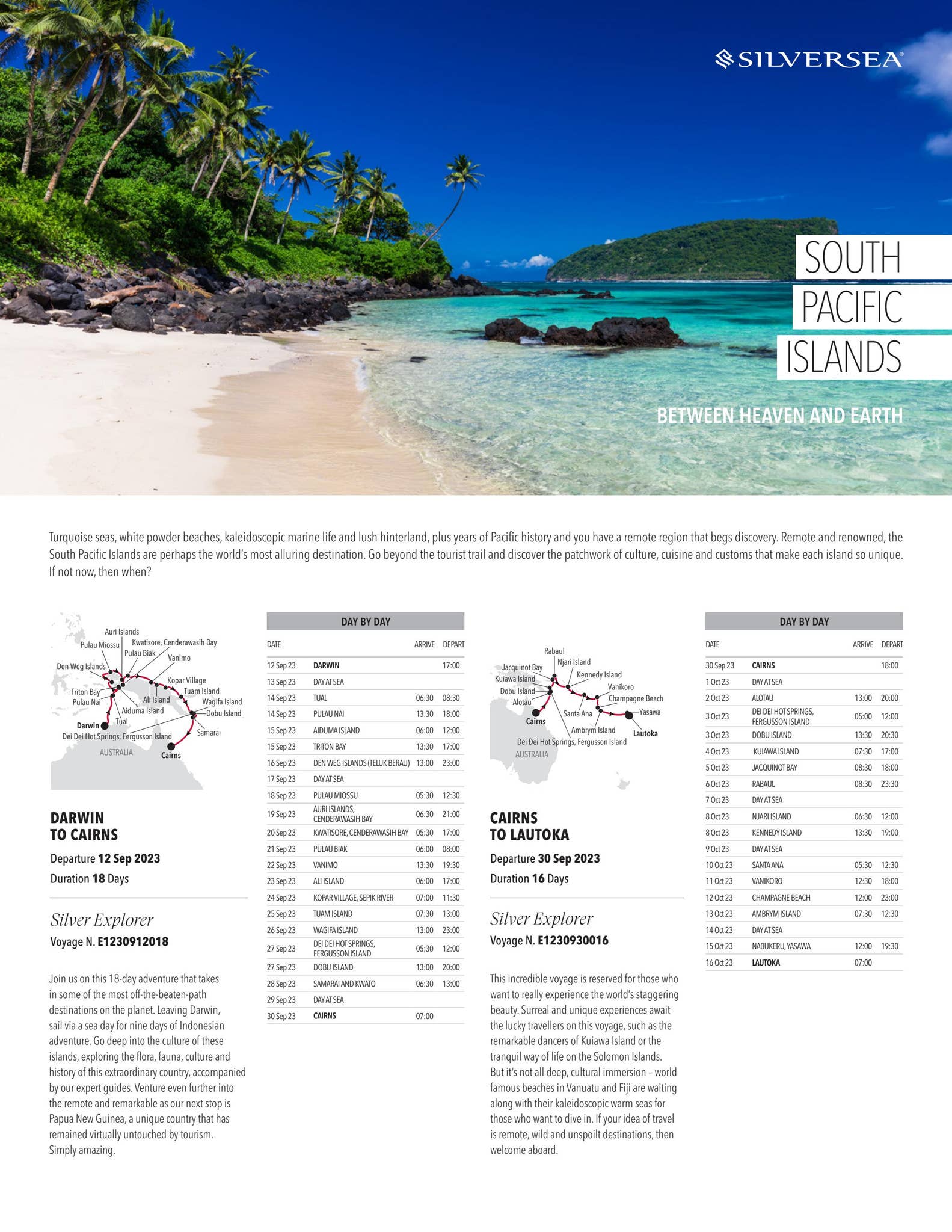 FRENCH POLYNESIA & HAWAII - DESTINATION FLYER (GBL) by Silversea - Issuu