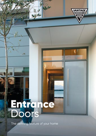 VANTAGE Entrance Doors Brochure by APL Window Solutions - Issuu