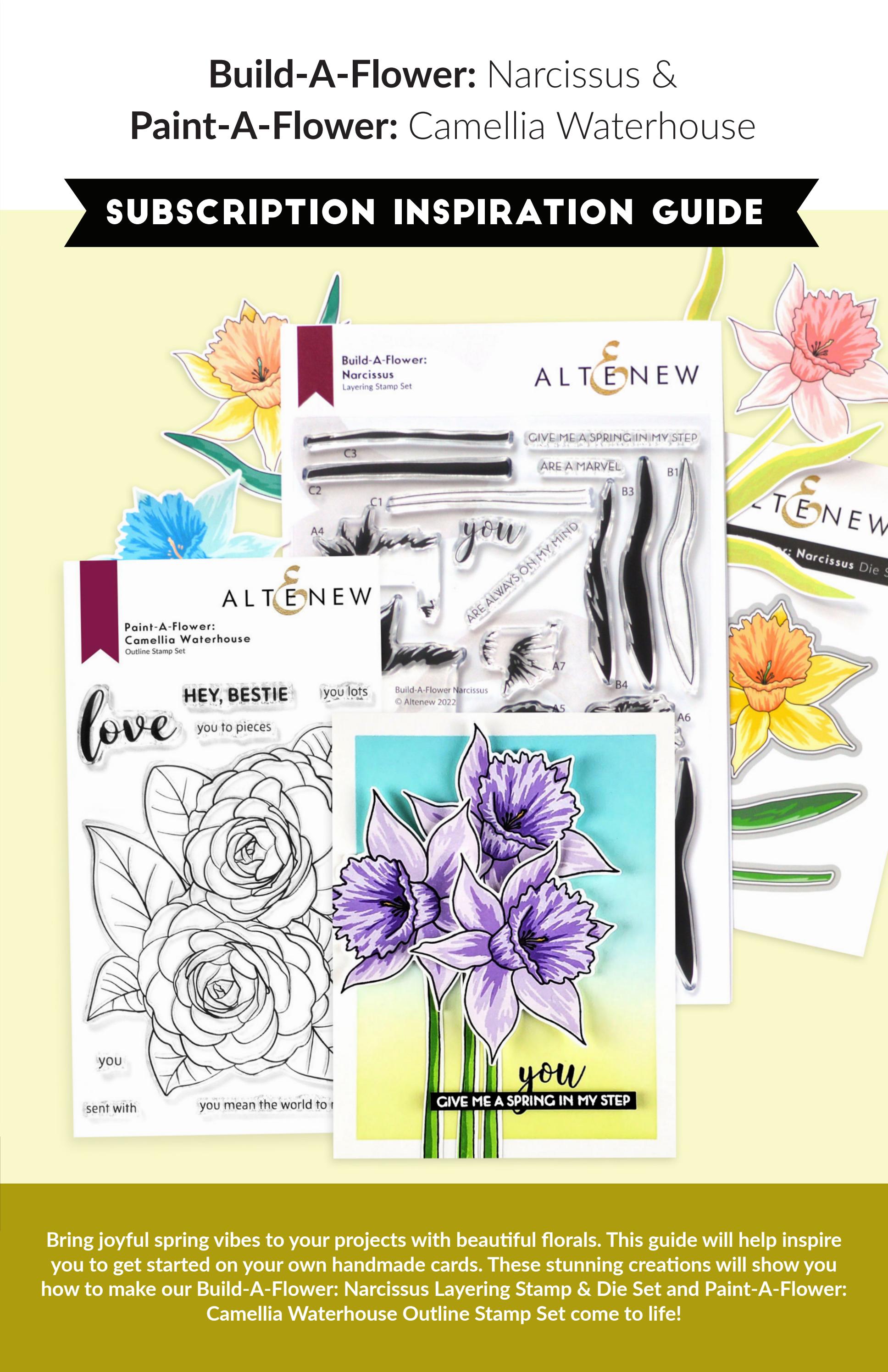 Subscription Inspiration Guide: PAF Camellia Waterhouse & BAF Narcissus ...