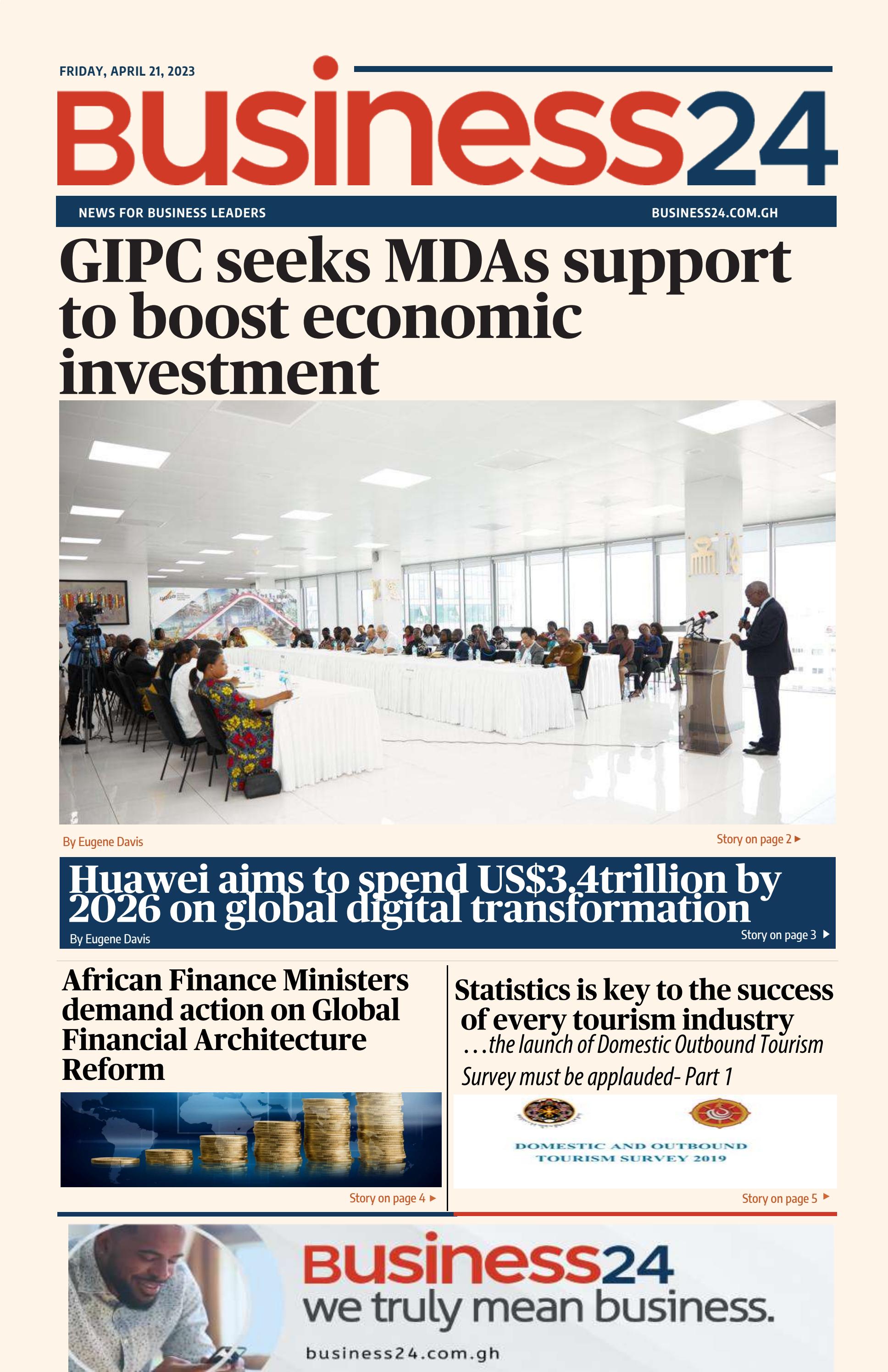 Business24 Newspaper 21 April 23 by Business24 Online - Issuu