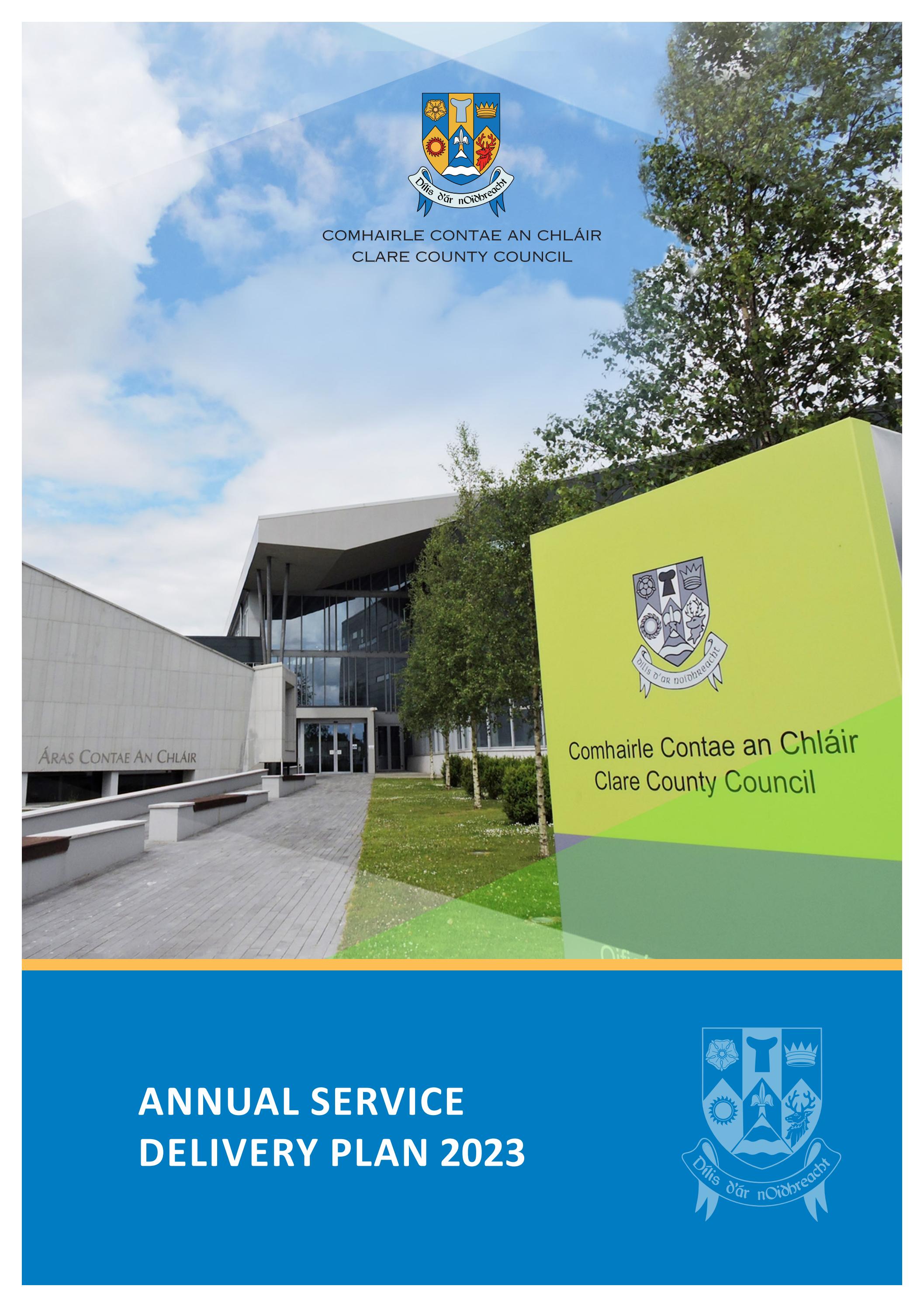 Annual Service Delivery Plan 2023 by Clare County Council - Issuu