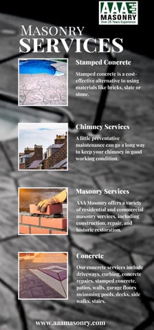 Expert Chimney Repair and Masonry Services in Rochester, NY - AAA ...
