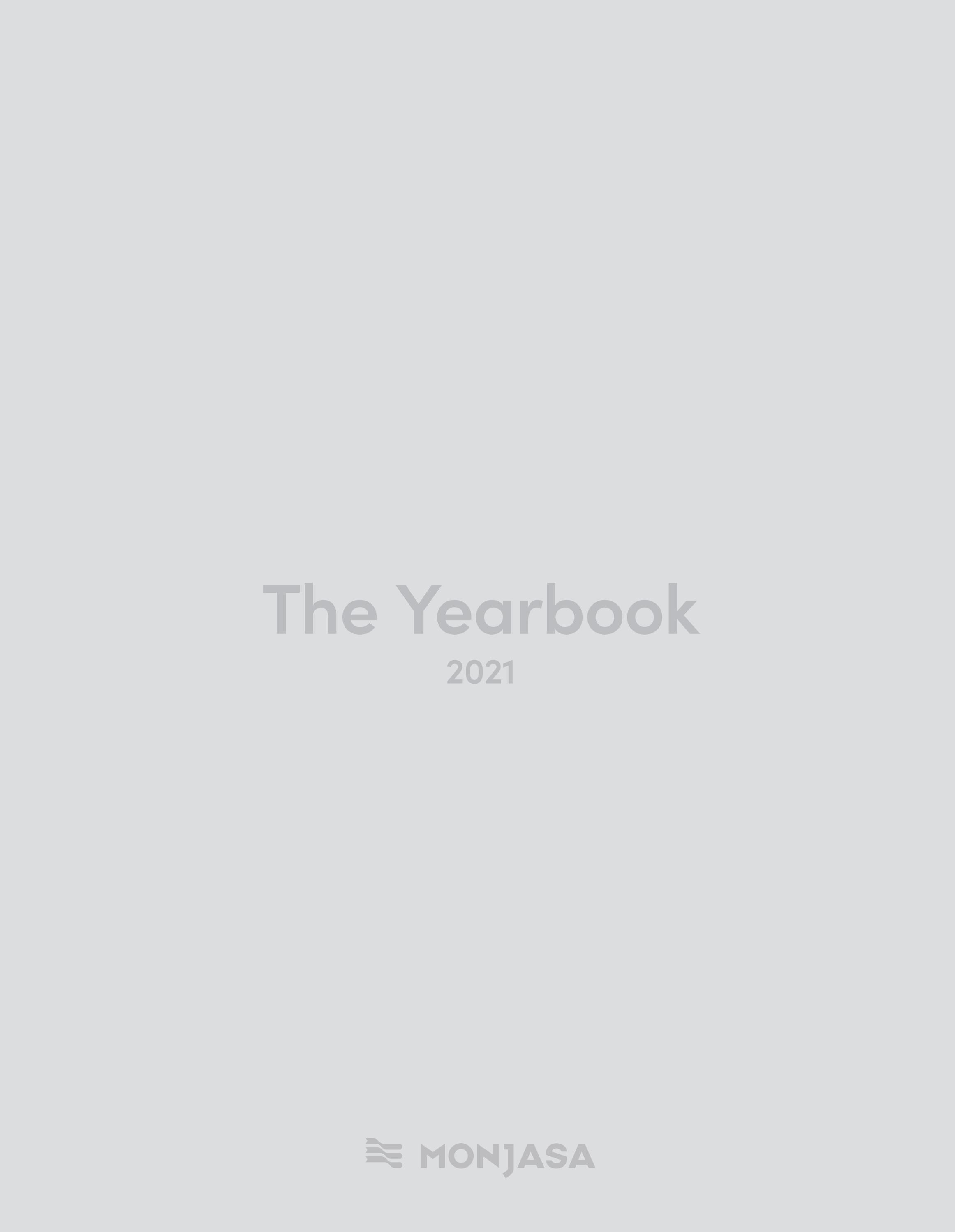 Monjasa Yearbook 2021 by Monjasa - Issuu