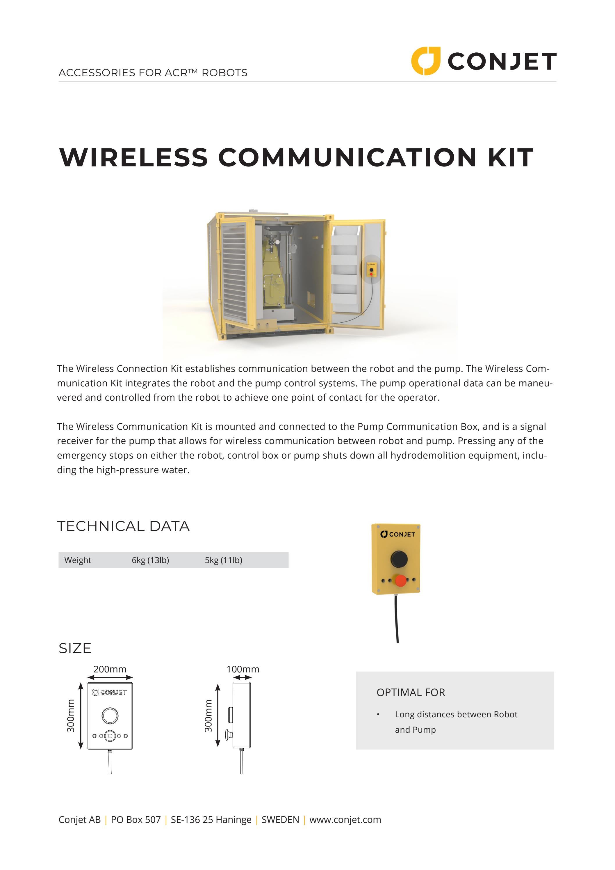 WIRELESS COMMUNICATION KIT by conjet - Issuu