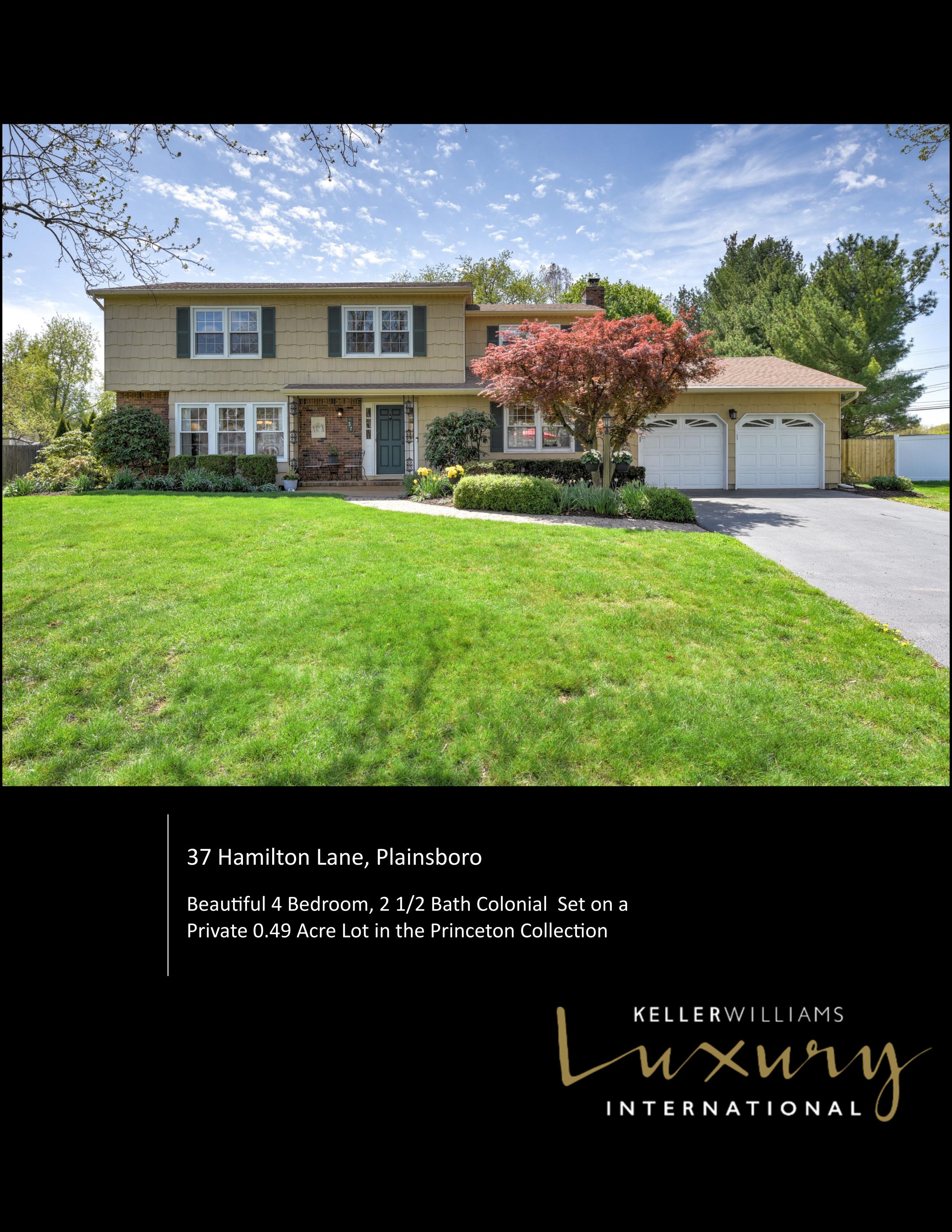 37 Hamilton Lane, Plainsboro by BhatlaUsabGroup - Issuu