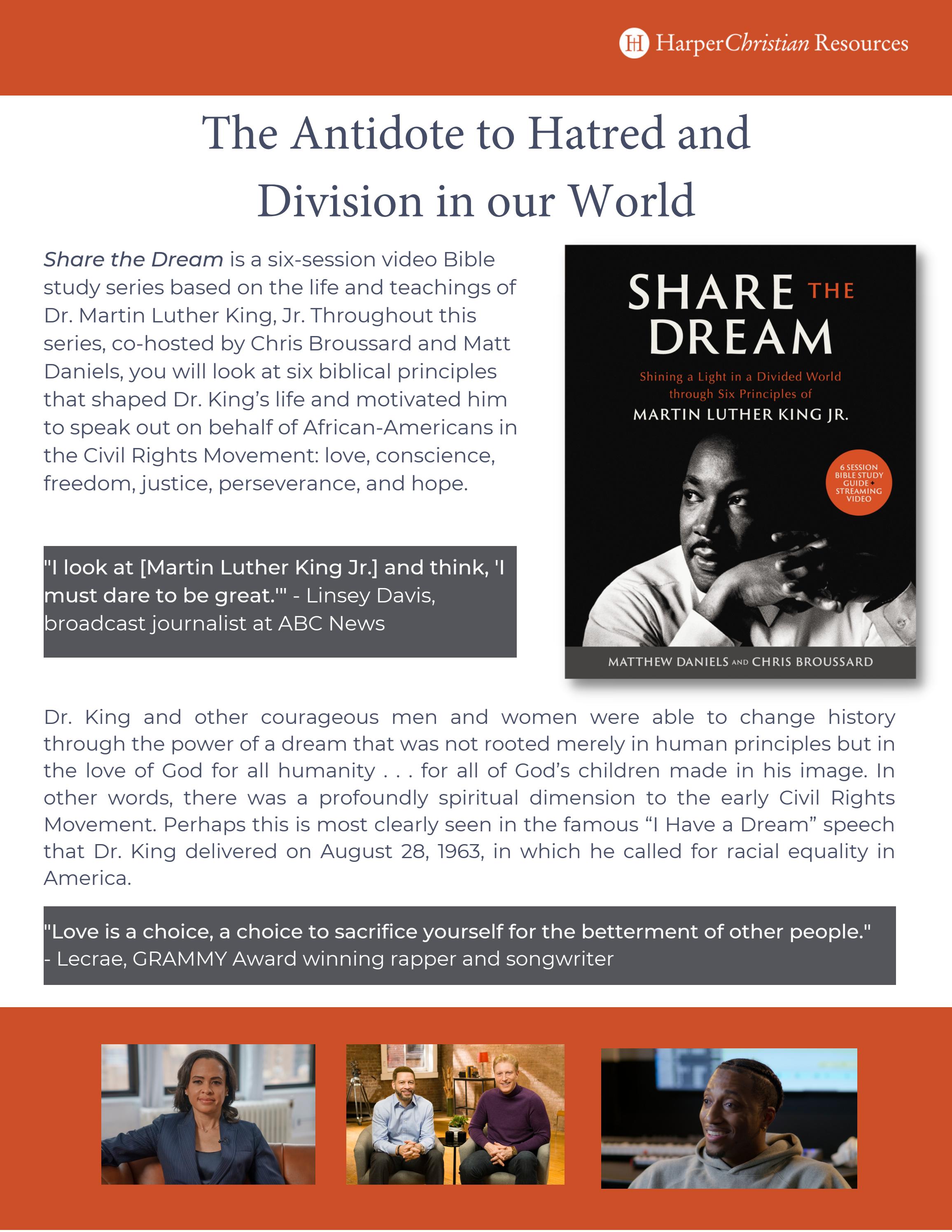 Share the Dream One Sheet by ChurchSource - Issuu