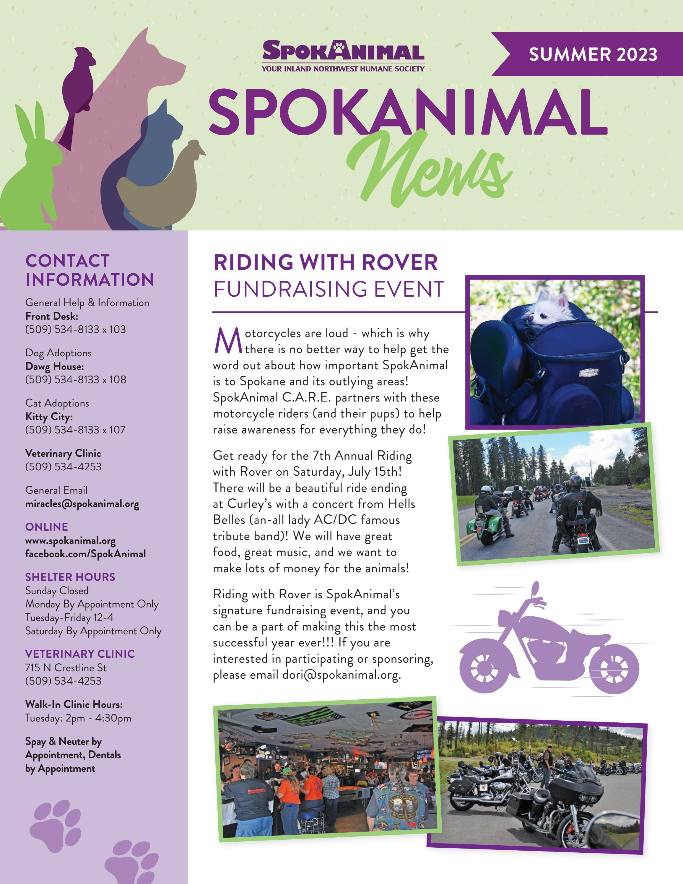 SpokAnimal News by SpokAnimal - Issuu
