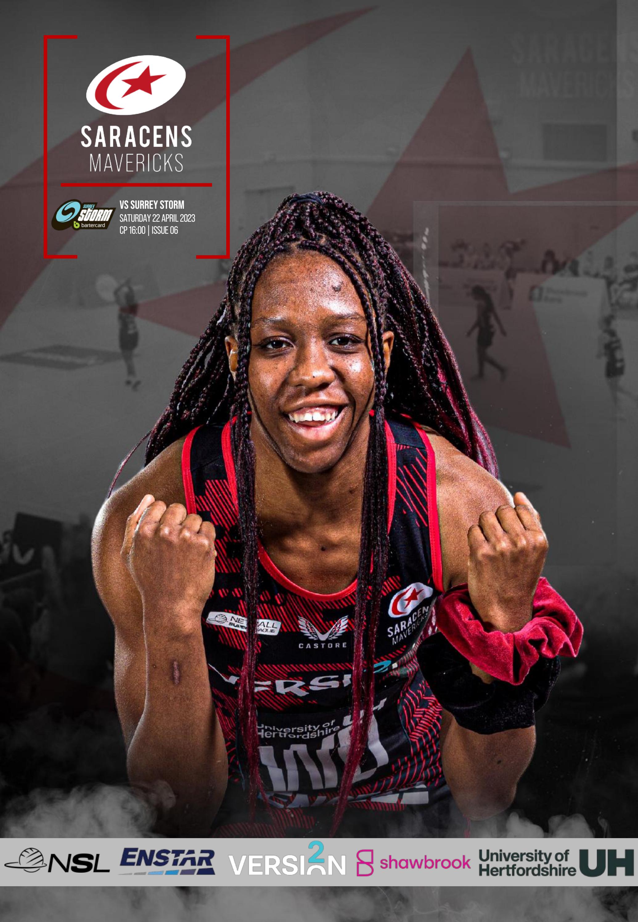 Saracens Mavericks vs Surrey Storm - 22 April 2023 - NSL Rd13 by London ...