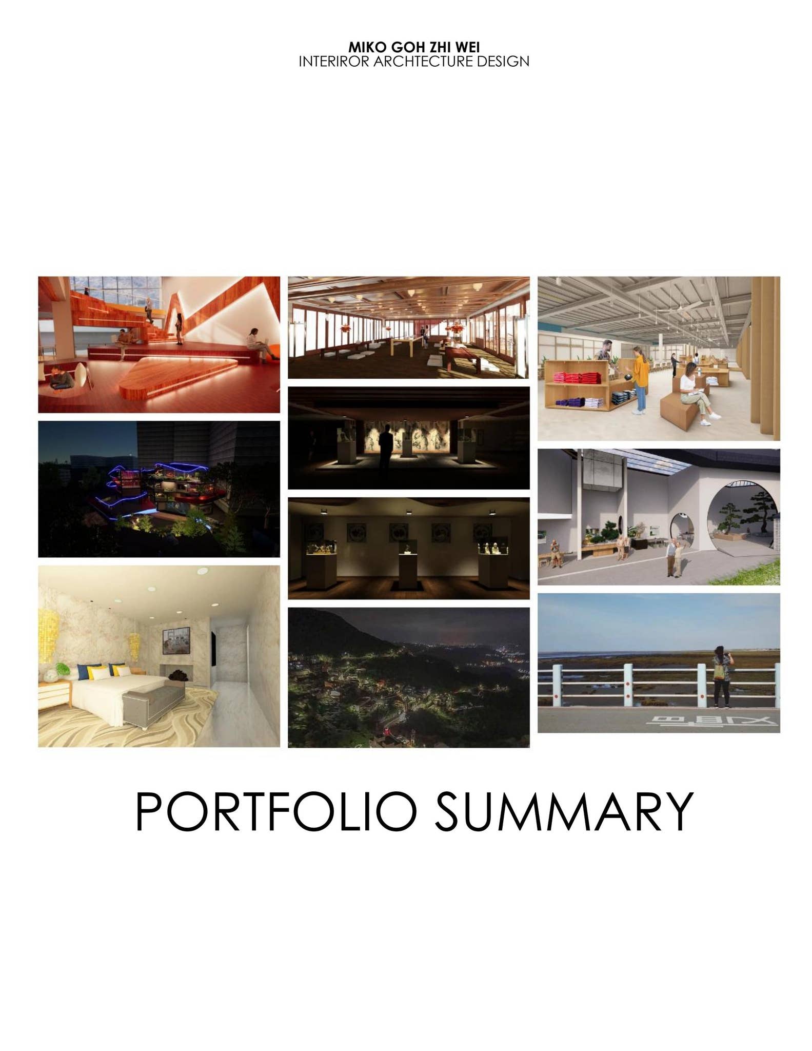 PORTFOLIO SUMMARY by miko goh - Issuu