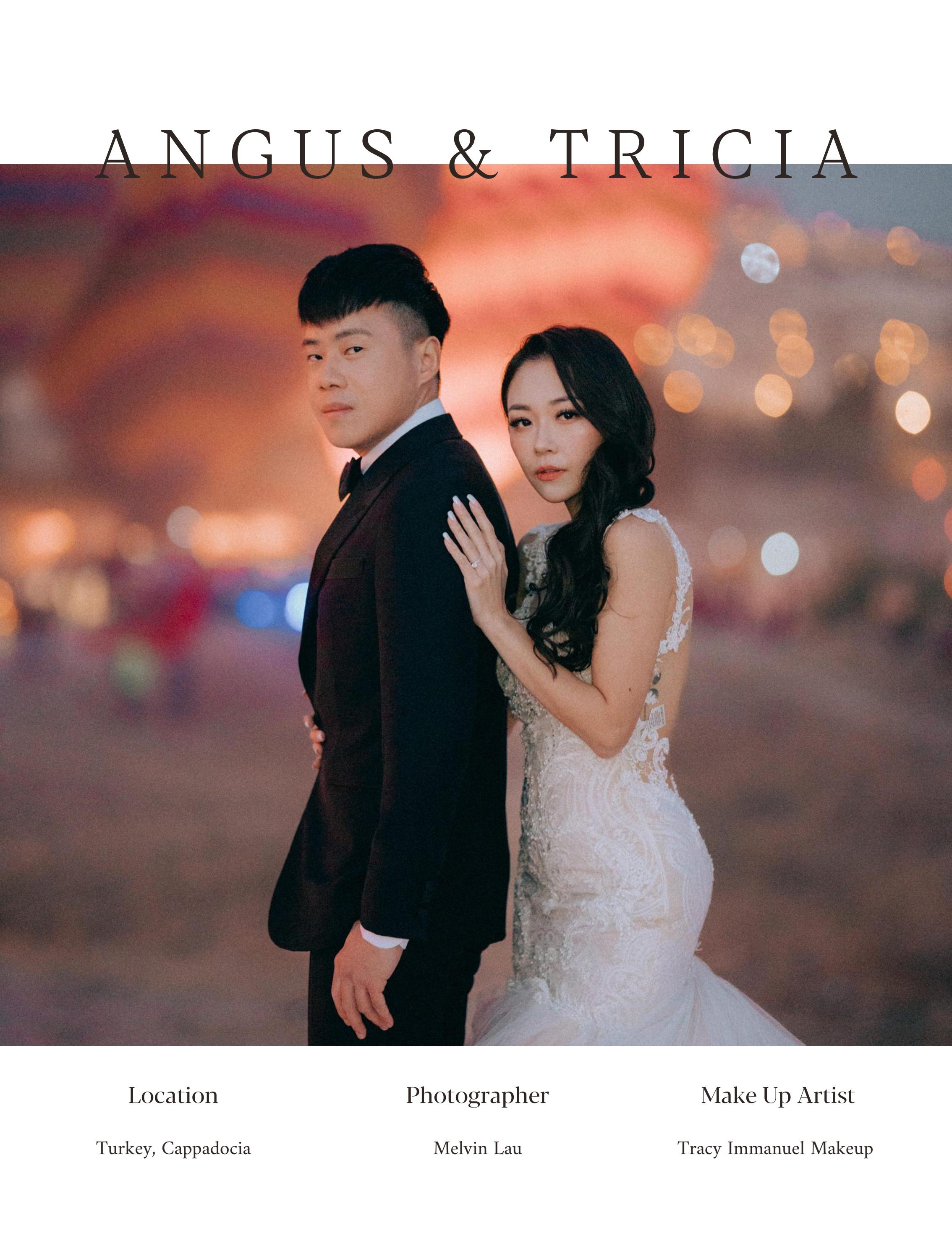 Angus and Tricia Editorial Pre Wedding Magazine by MELVIN LAU - Issuu