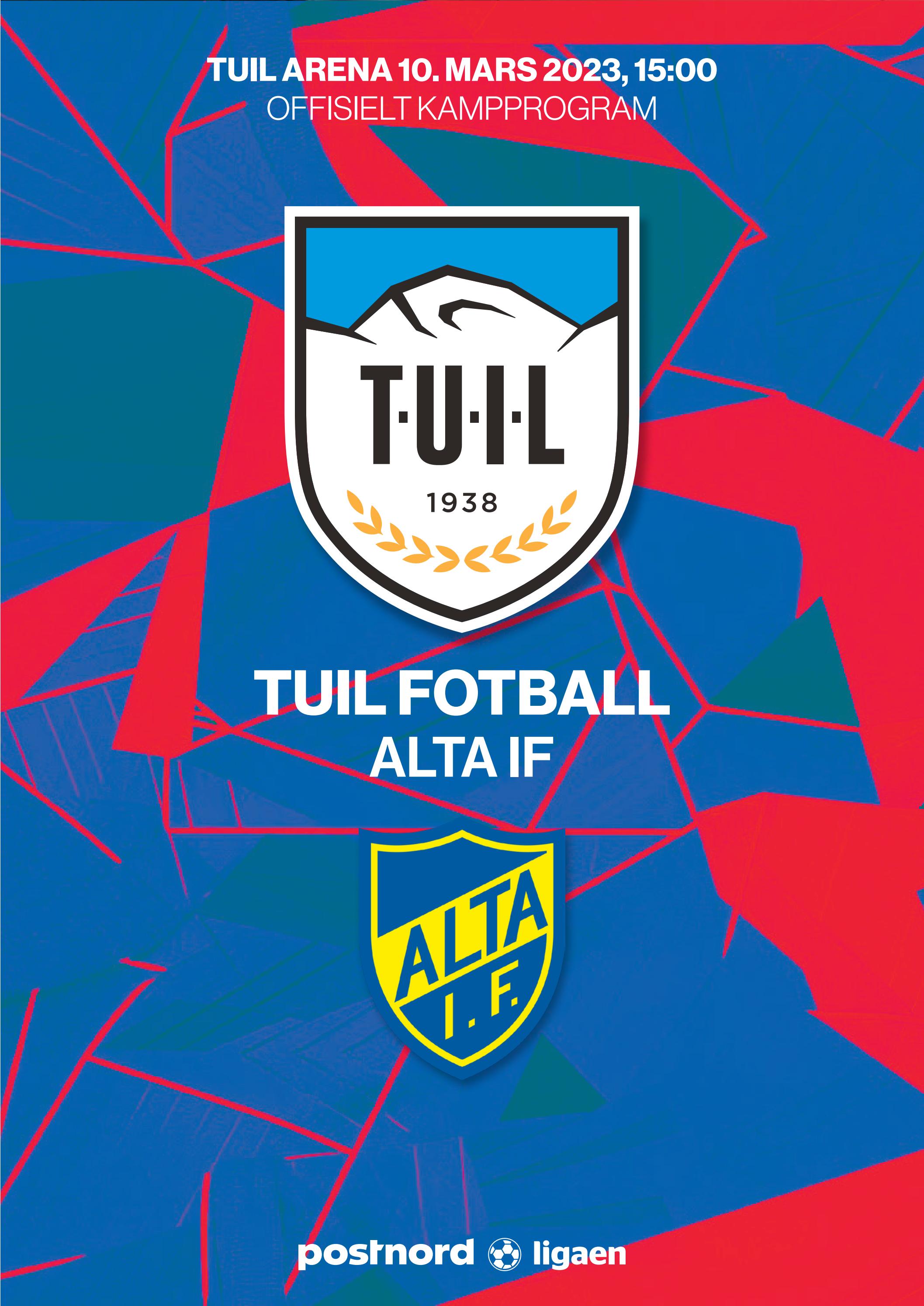 Kampprogram 2023: TUIL - Alta by TUIL Fotball - Issuu