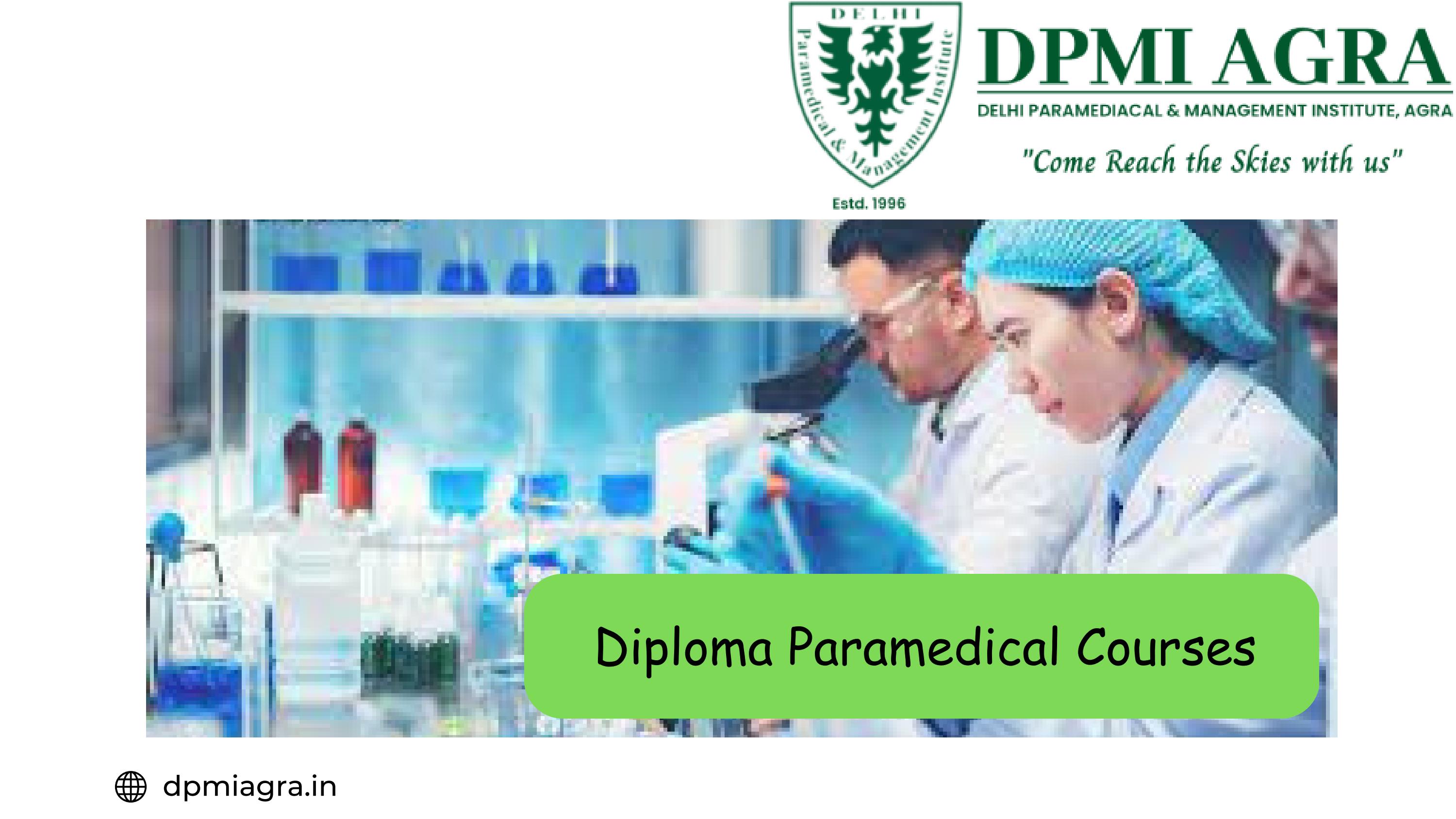 Diploma Paramedical Courses by DPMI - Issuu