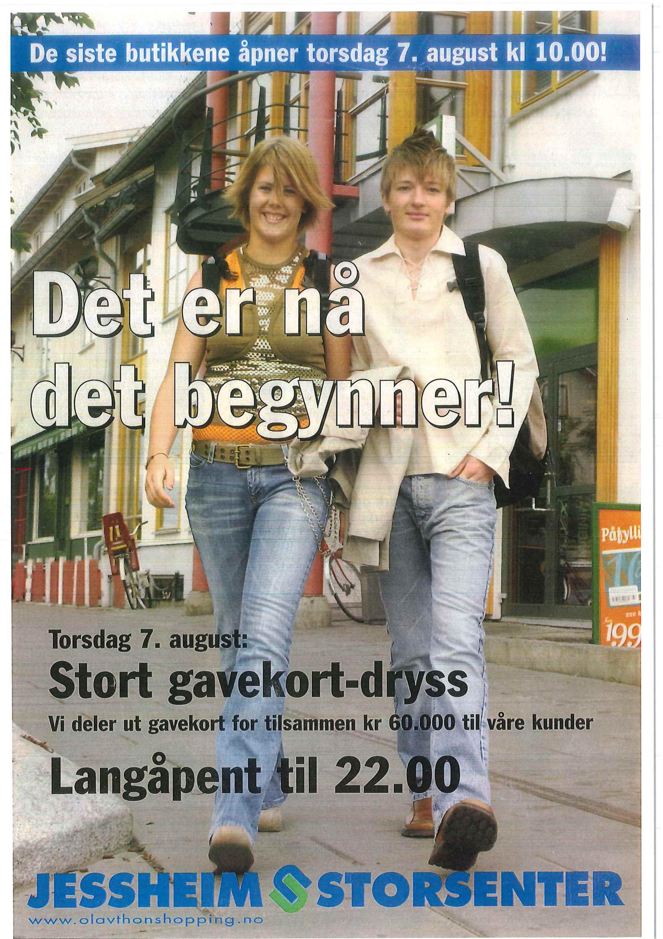 Kundeavis august 2003 by Jessheim Storsenter - Issuu