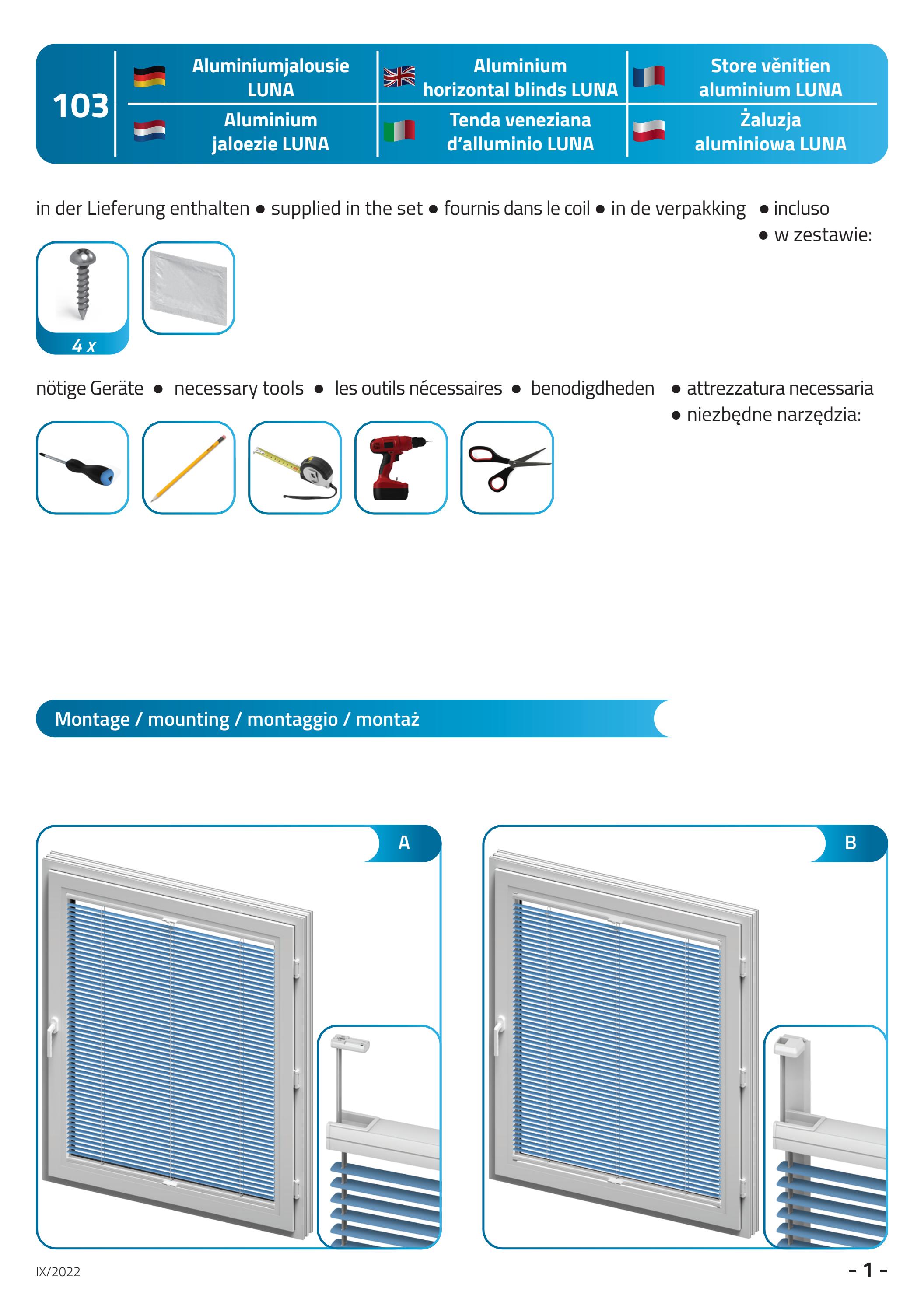 Montagehandleiding Easyfit by raambekledingnederland - Issuu
