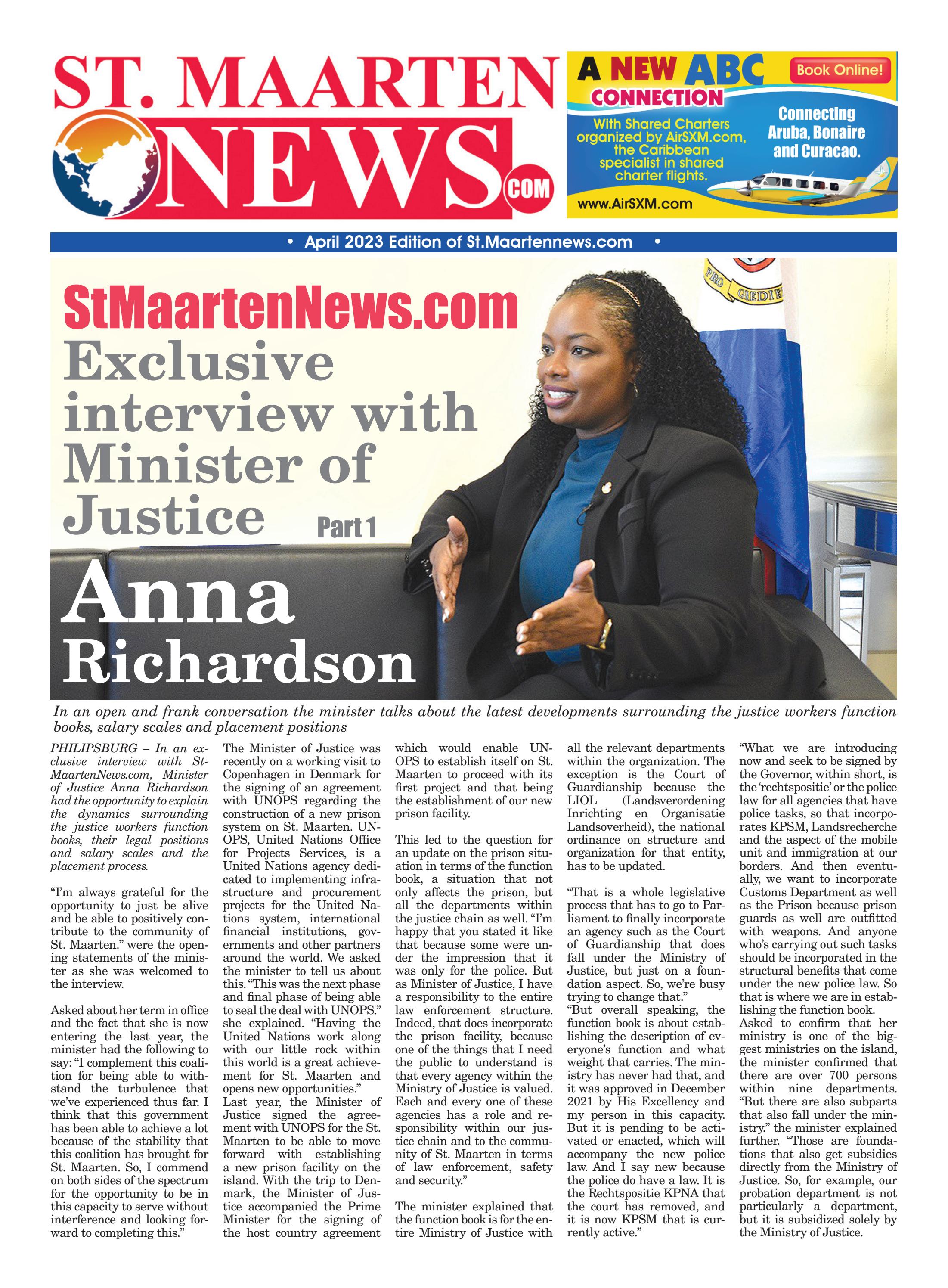 SXM StMaartenNews April 2023 Edition by INSIDE St. Maarten - Issuu