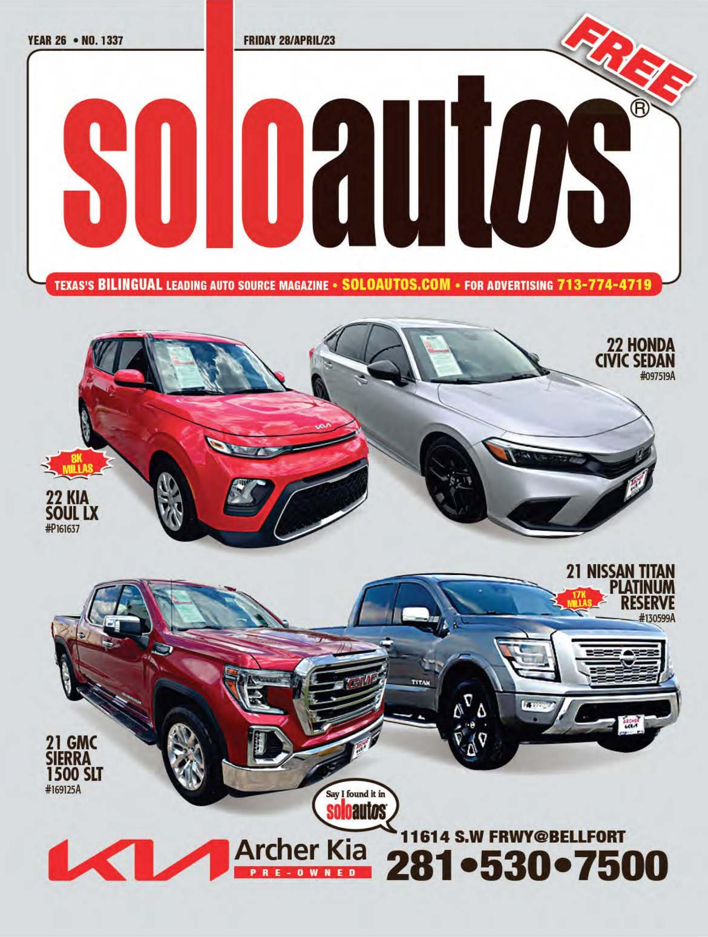 04/28/2023 #1337 - Houston by Soloautos - Issuu