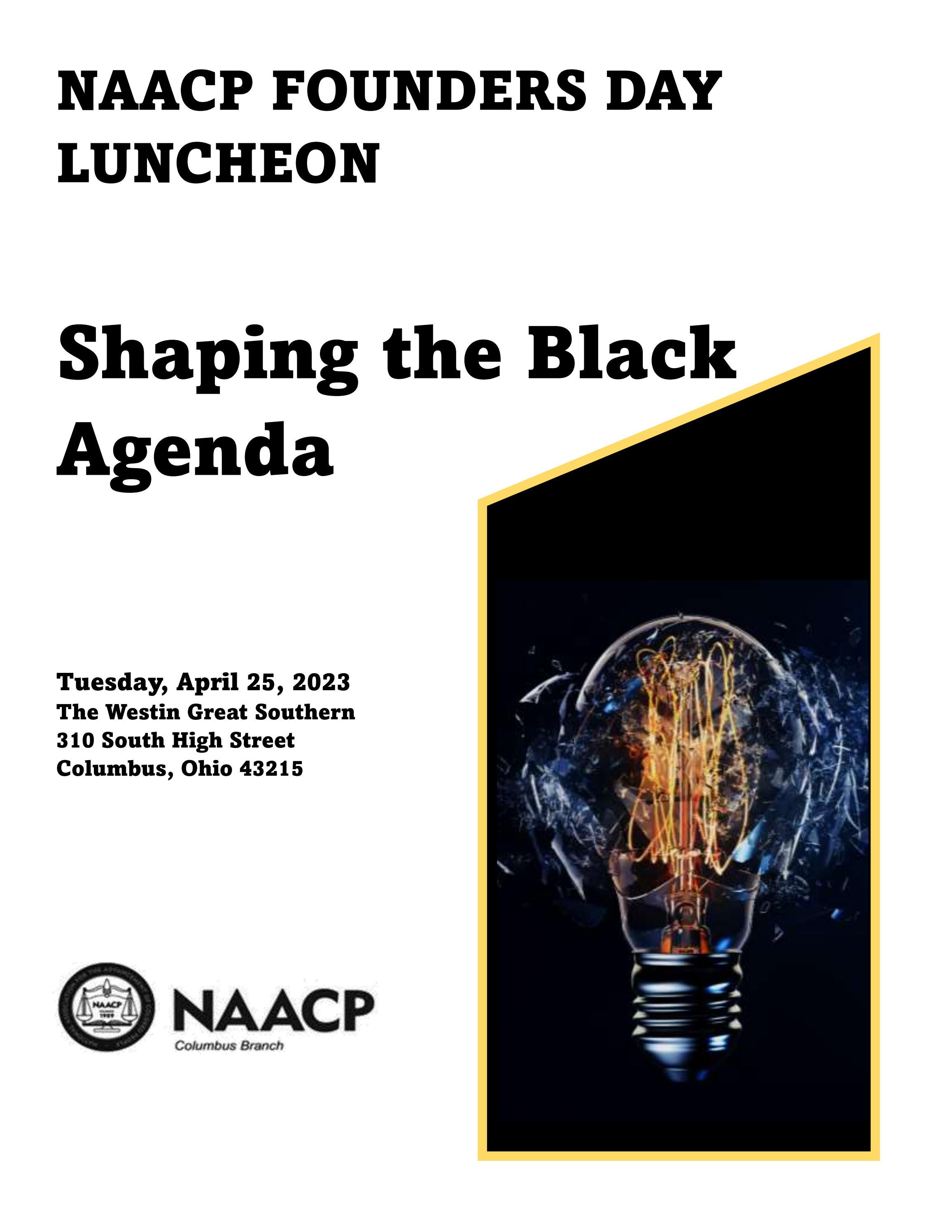 NAACP Columbus Founder's Day Program Book 2023 by 100 Black Men of ...