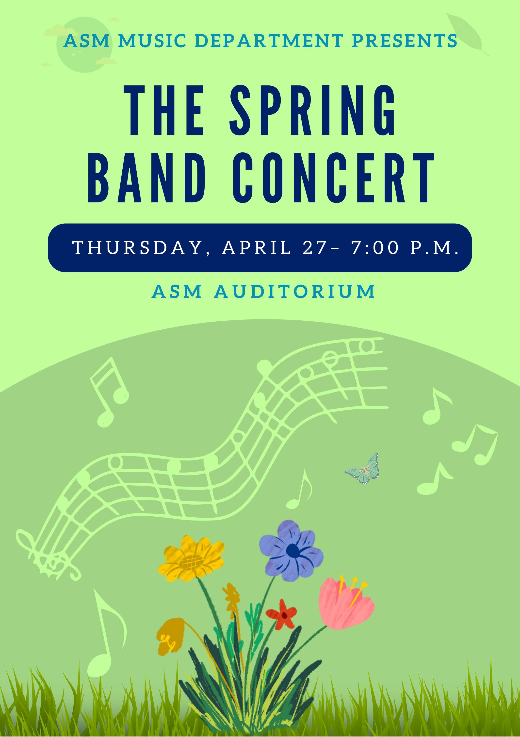 Spring Band Concert 2023 by American School Of Madrid - Issuu