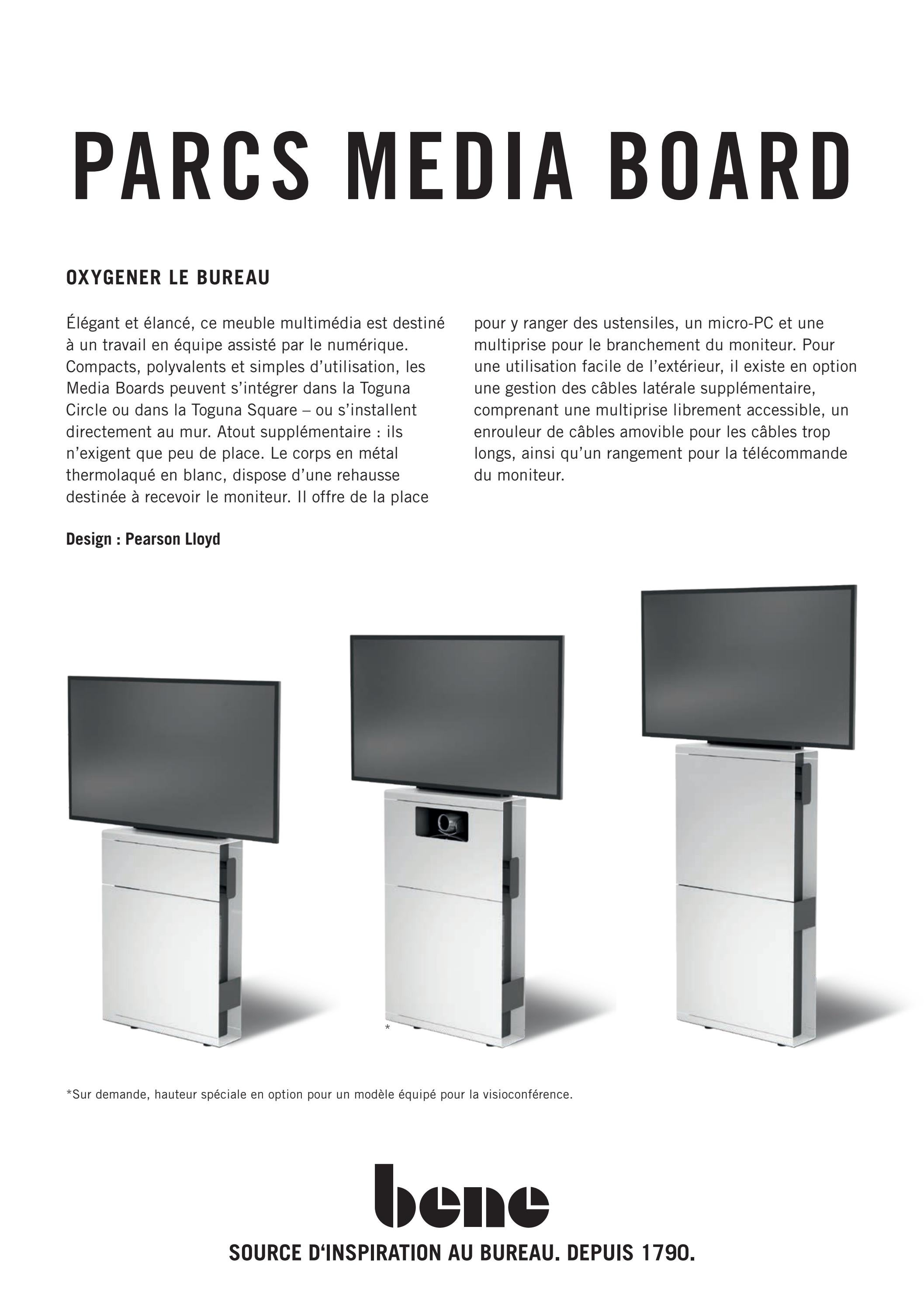 fiche-technique-bene-parcs-media-board by Bene Office - Issuu