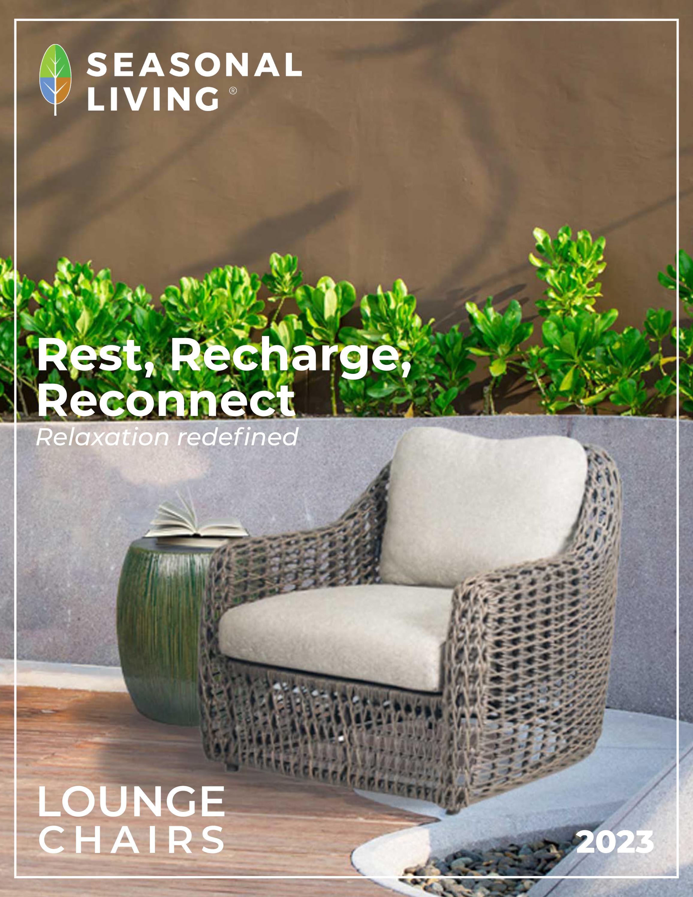 Seasonal Living 2023 Lounge Chair Brochure by Seasonal Living Magazine ...