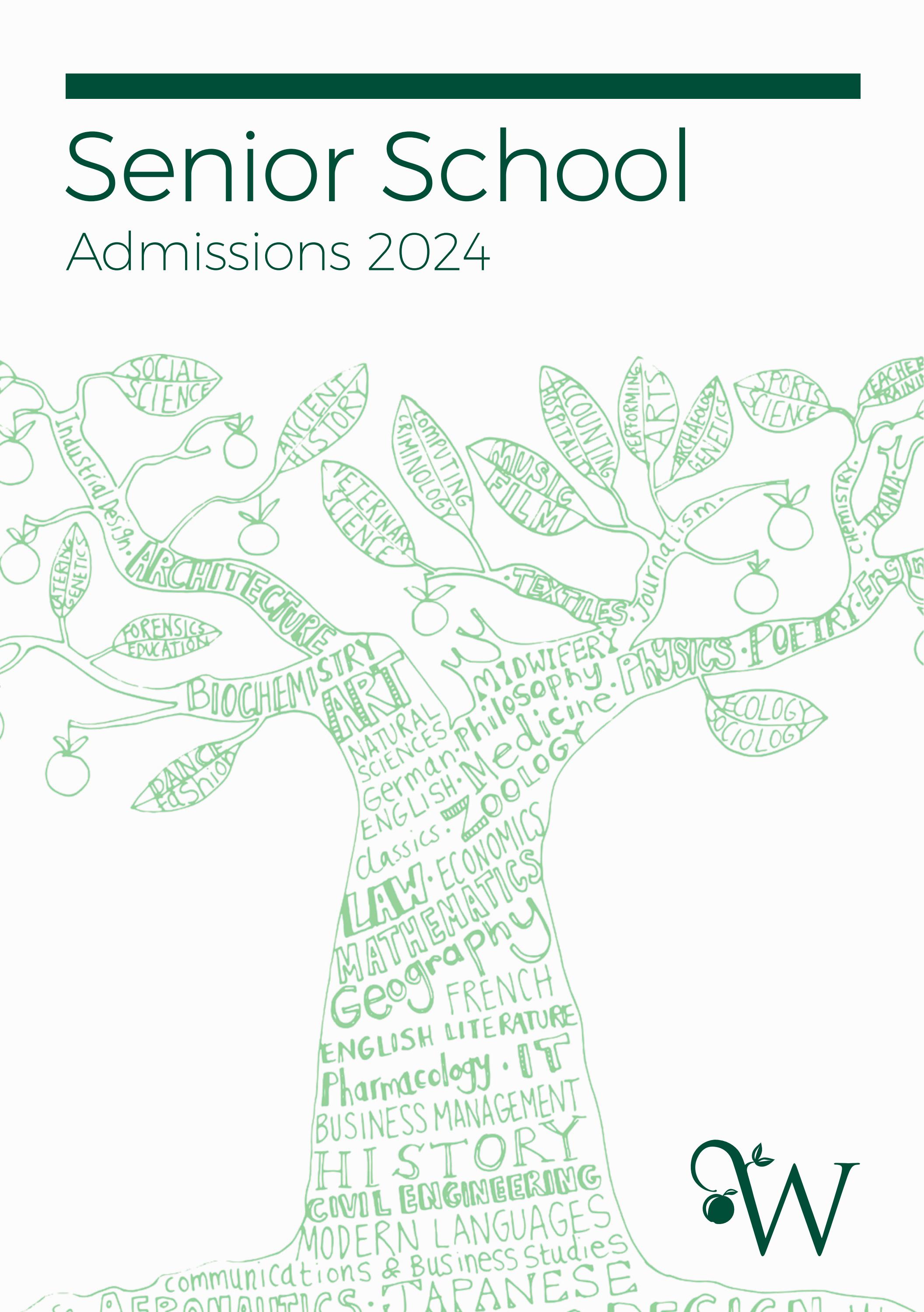 Senior School Admissions Booklet 2024 by Wimbledon High School - Issuu