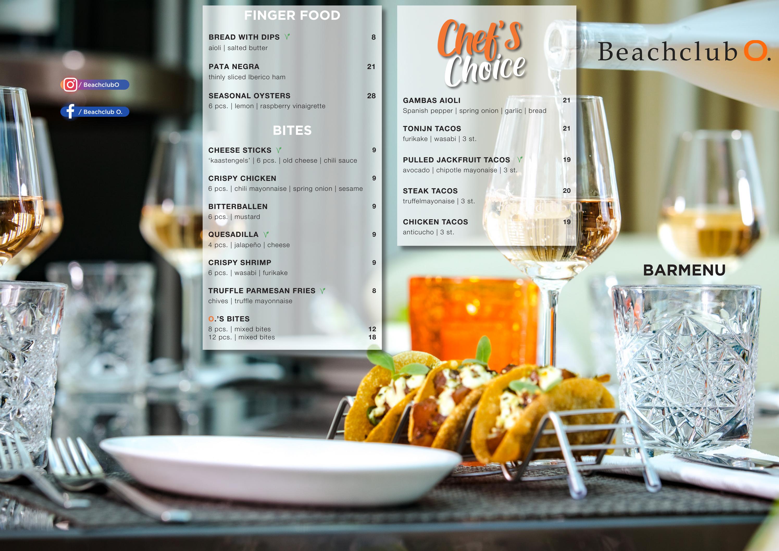 Beachclub O. - Barmenu by Hotel van Oranje - Issuu