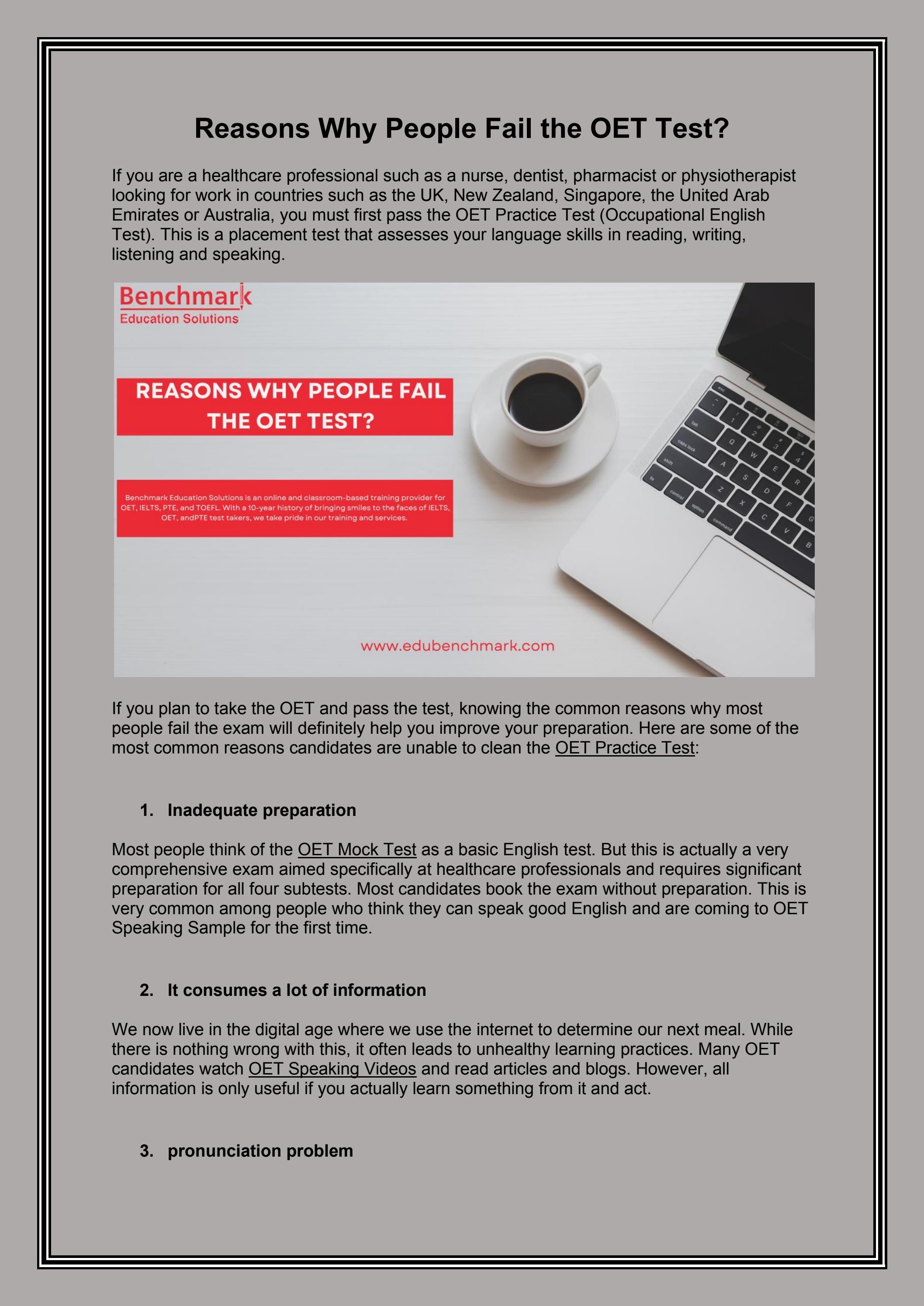 For nurses and doctors, OET Writing Letter Correction Test Service by ...