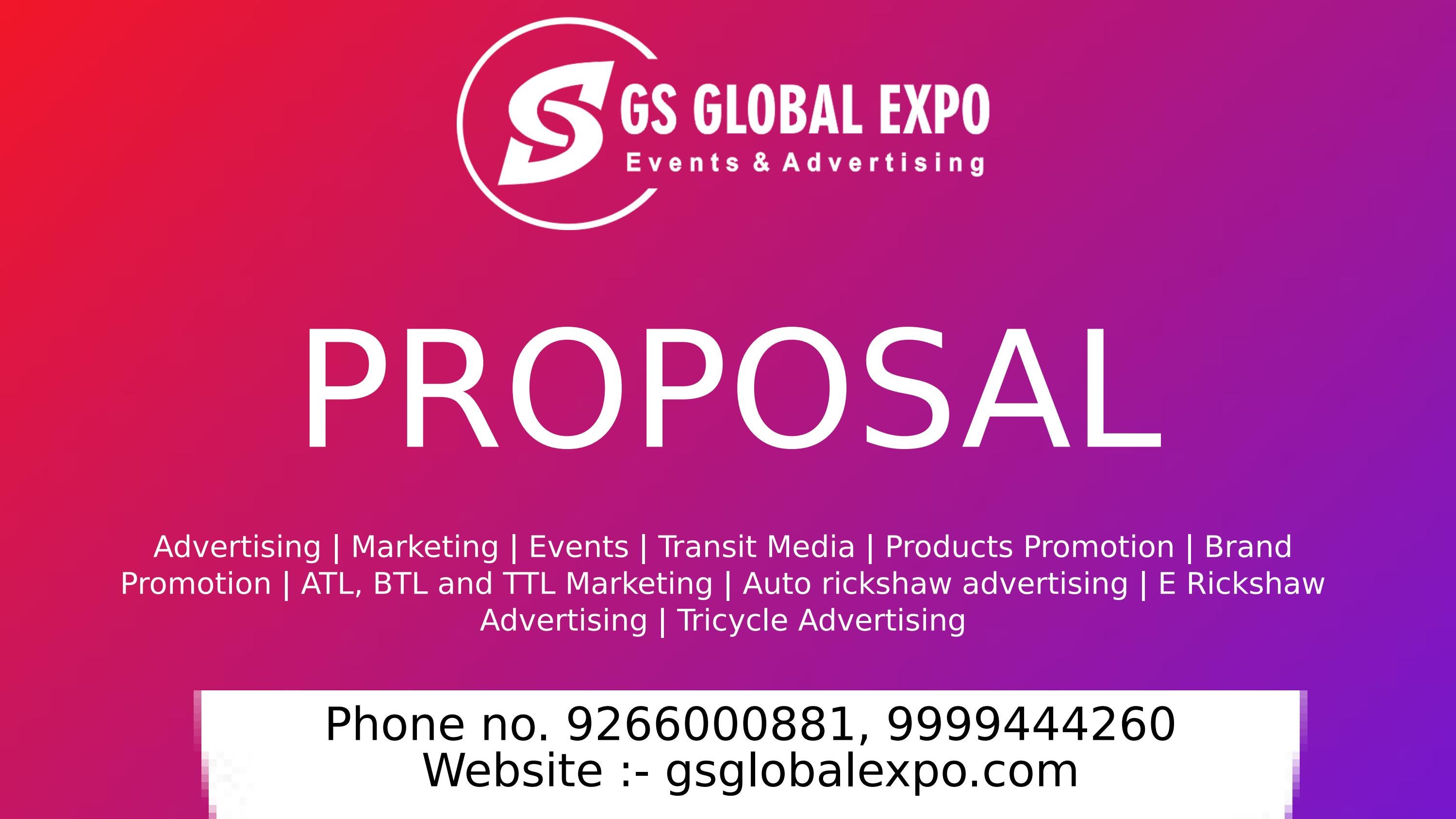 GS Global Expo Advertising & Marketing by GS Global Expo - Issuu