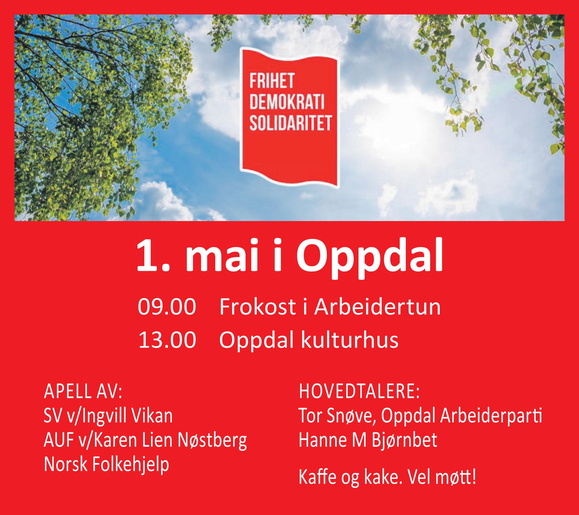 1. mai i Oppdal - 2023 by Adresseavisen - Issuu