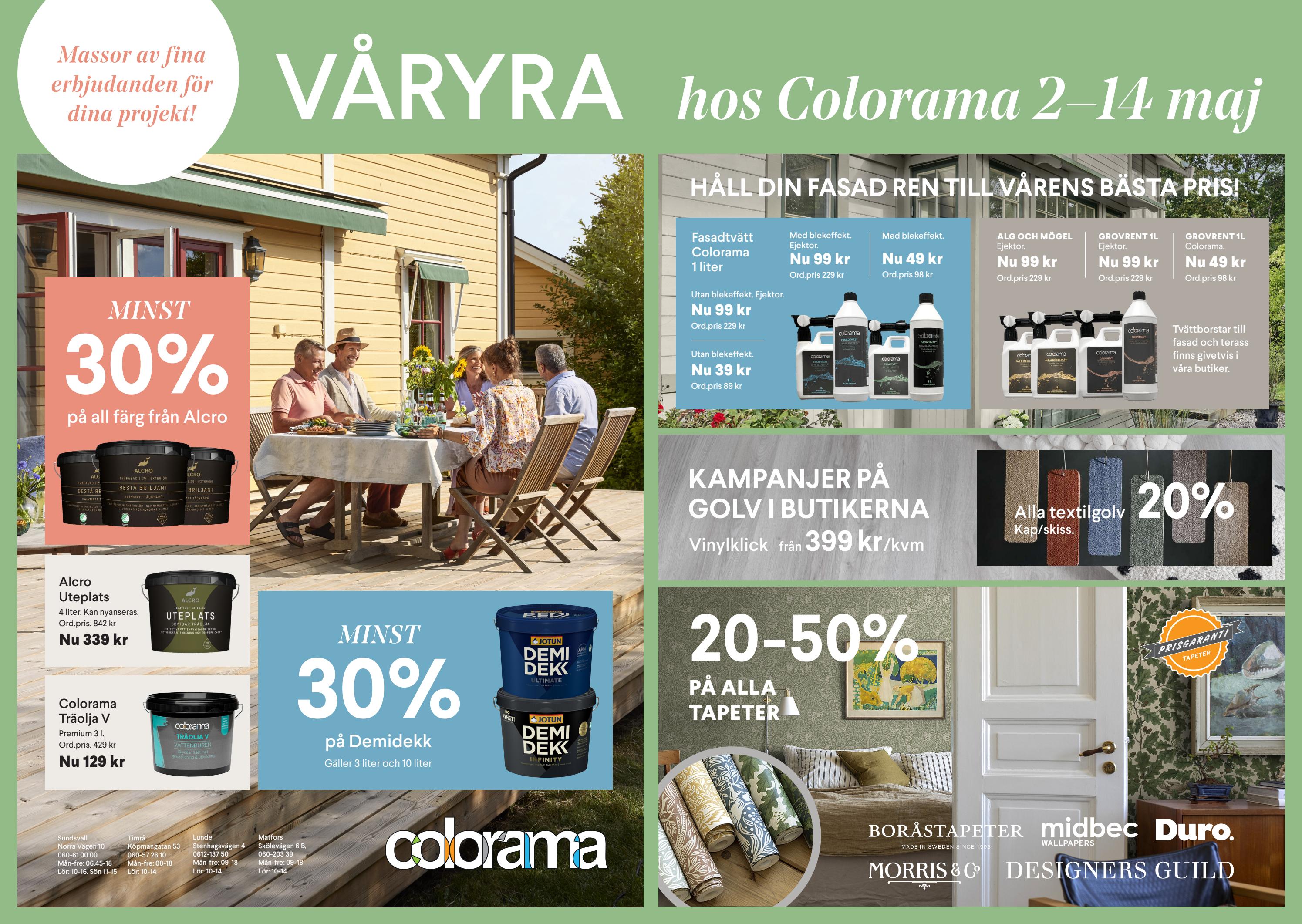 Våryra Colorama 2-14 maj by Bonnier News - Issuu