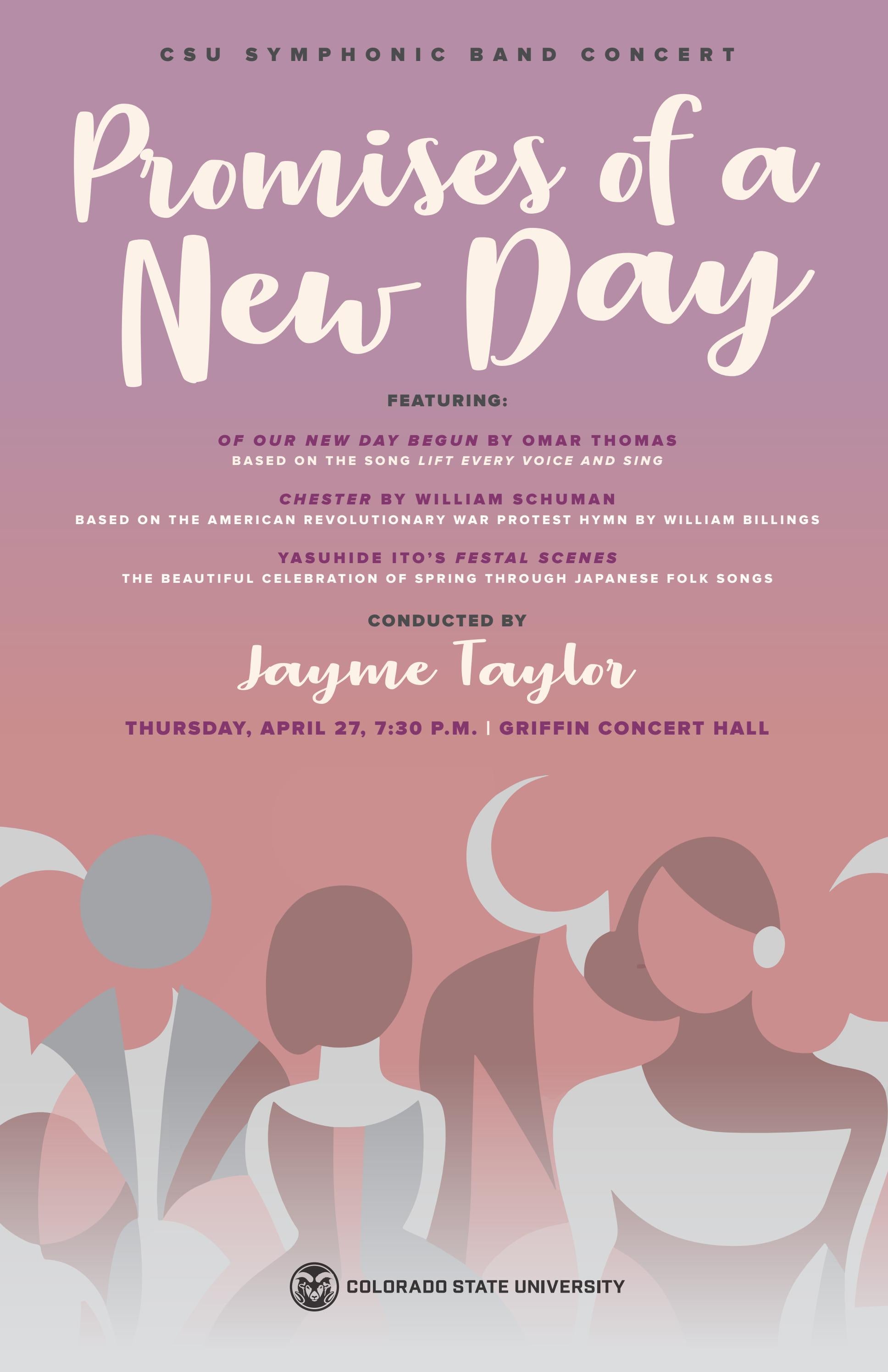 Colorado State University / Symphonic Band / Promises of a New Day / 04 ...