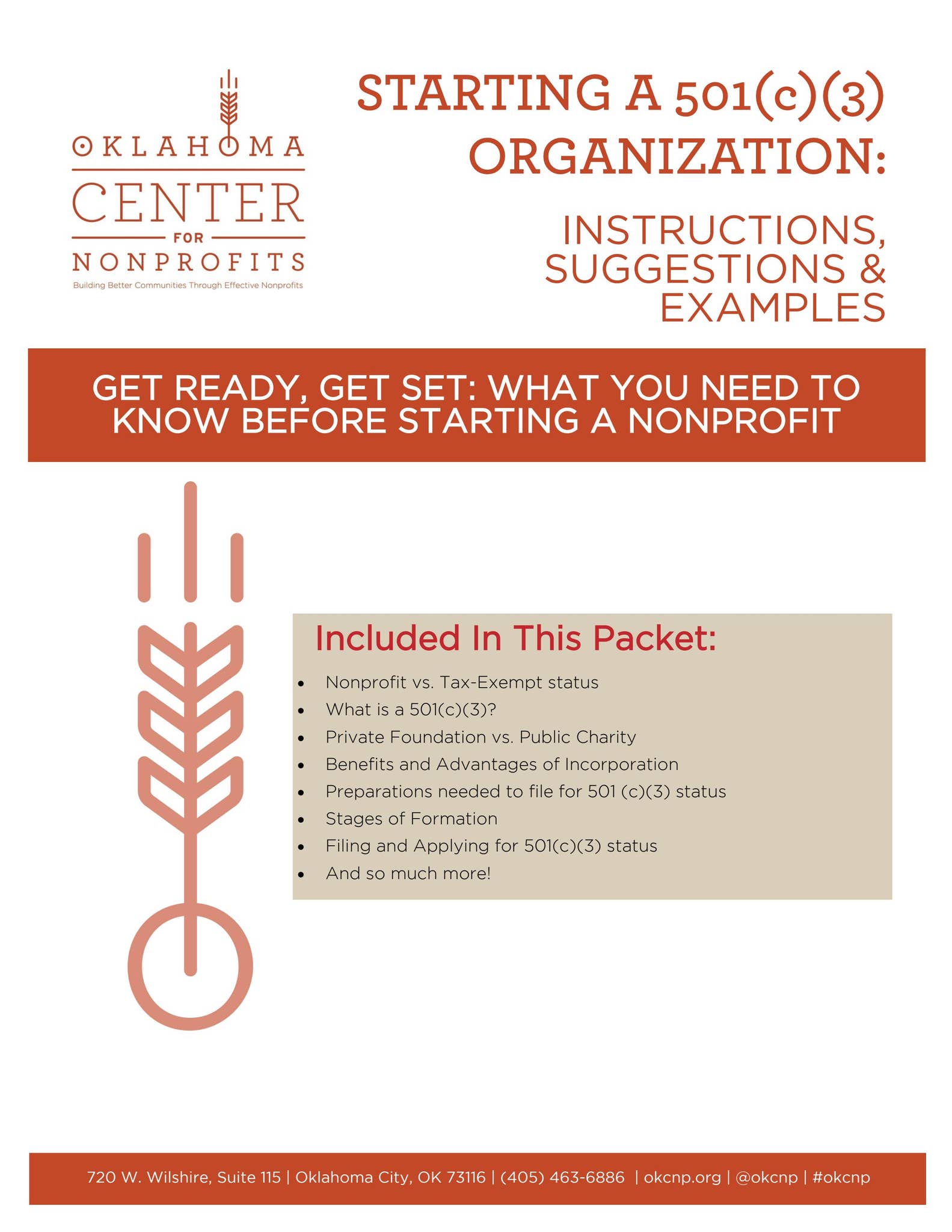 Starting a 501(c)(3) Organization by Oklahoma Center for Nonprofits - Issuu