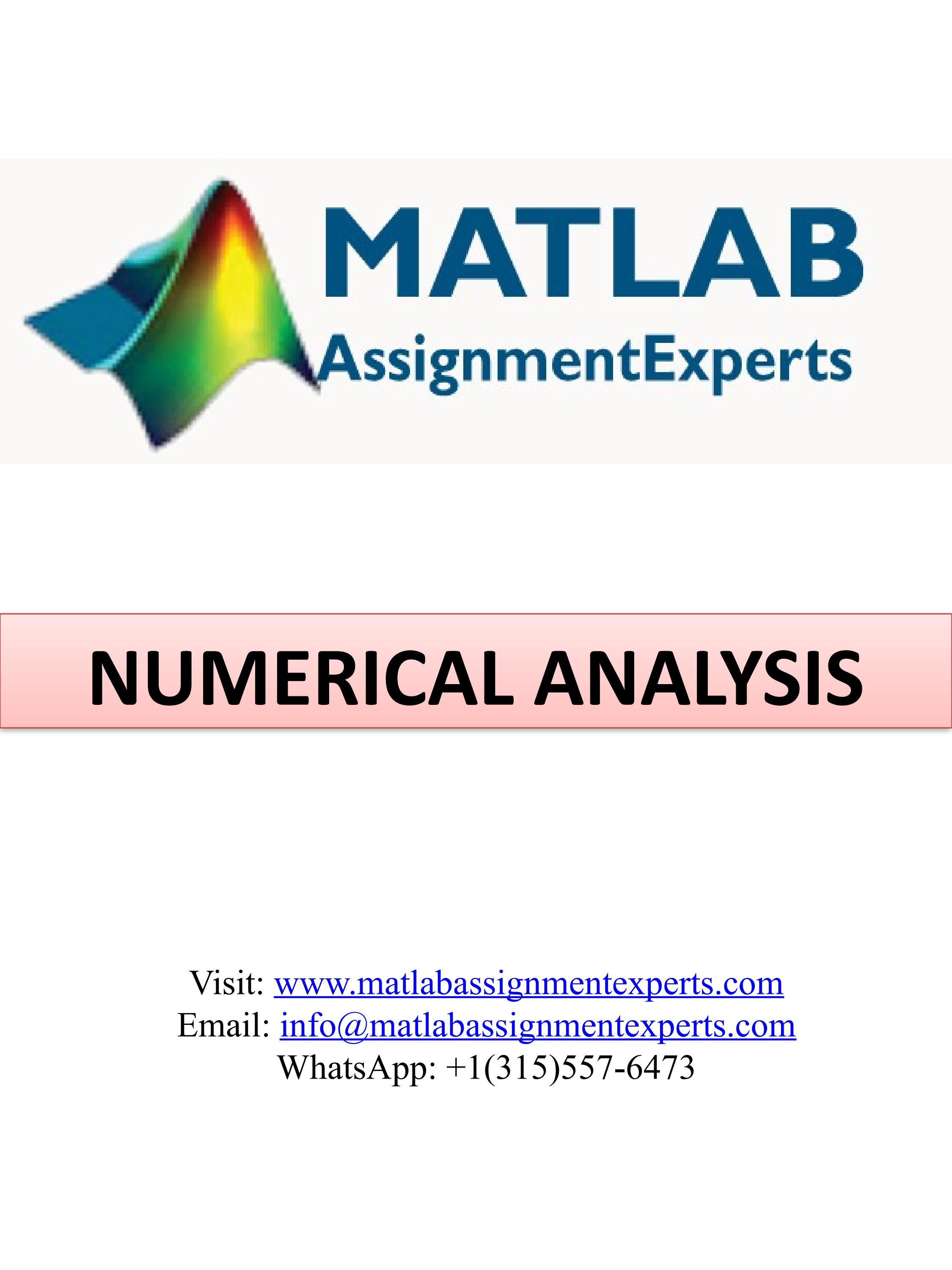 Matlab Assignment Help by Matlab Assignment Experts - Issuu