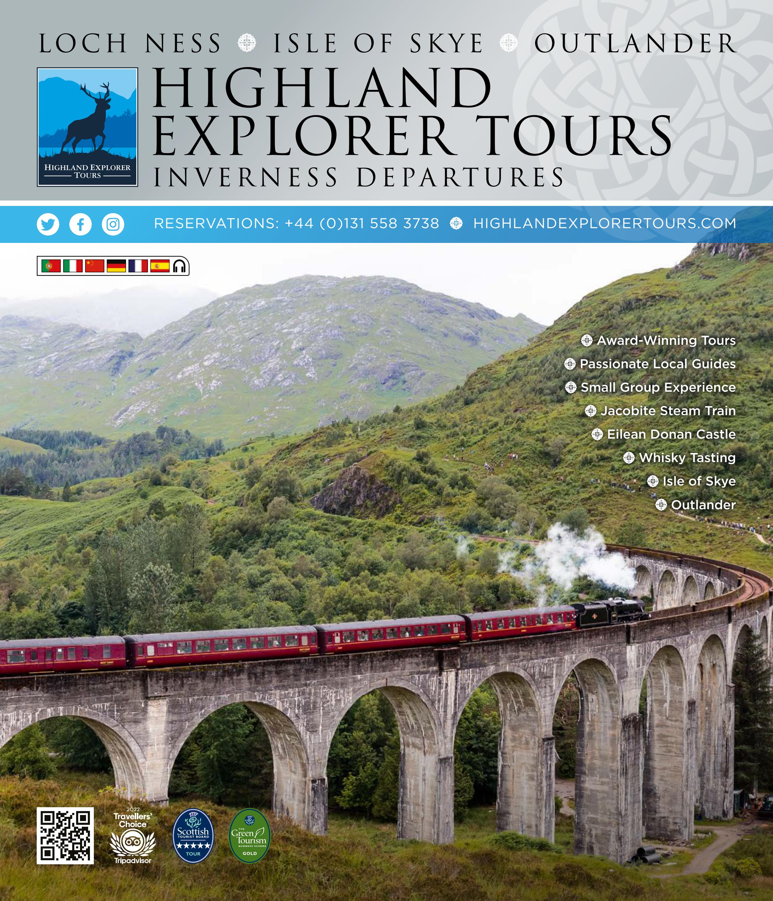 Highland Explorer Tours Inverness Departures 2023/2024 GBP by Busabout ...