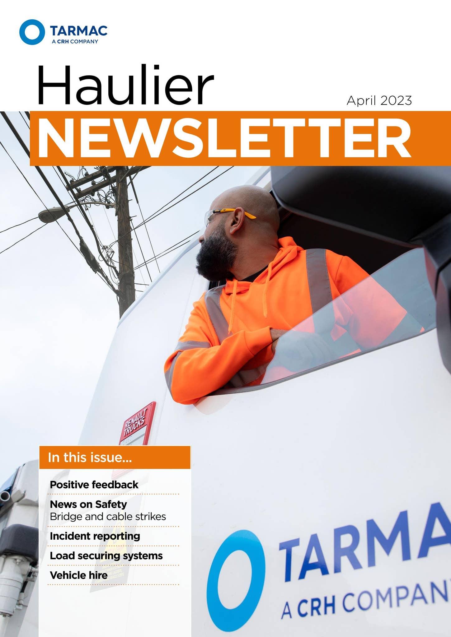 Haulier Newsletter April 2023 by Tarmac - Issuu