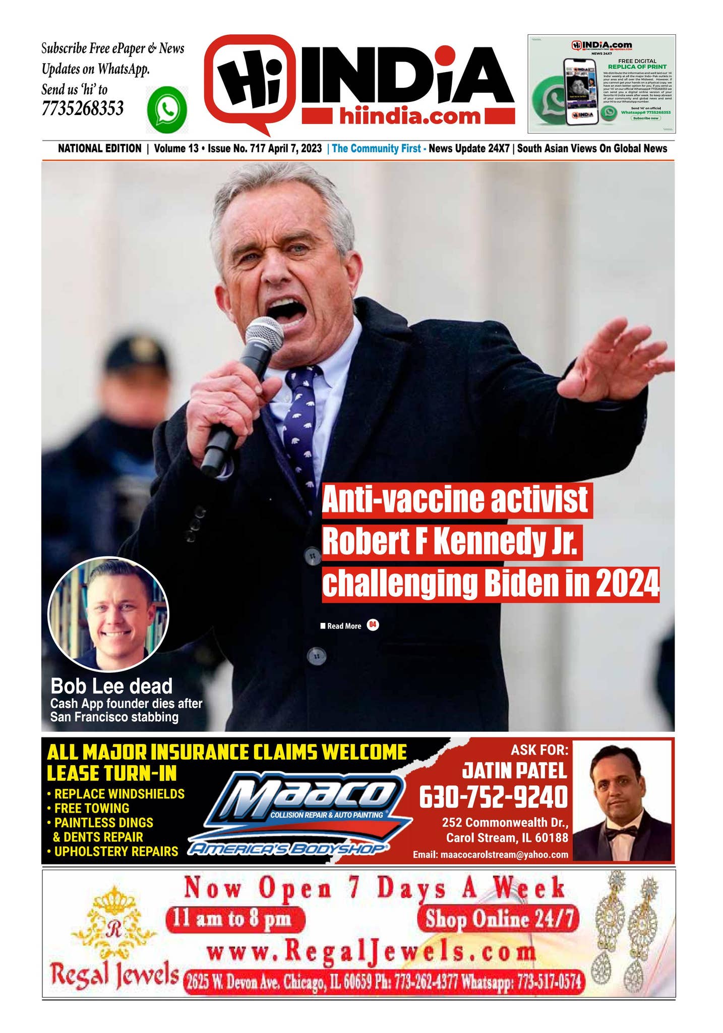 hi INDiA | April 7, 2023 | The Community First by hi INDiA Weekly - Issuu