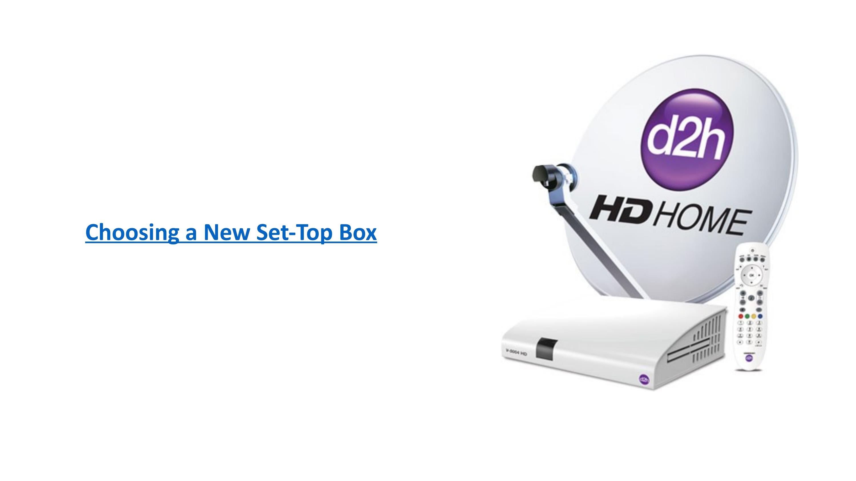 Choosing a New HD Set-Top Box by DTH Service - Issuu