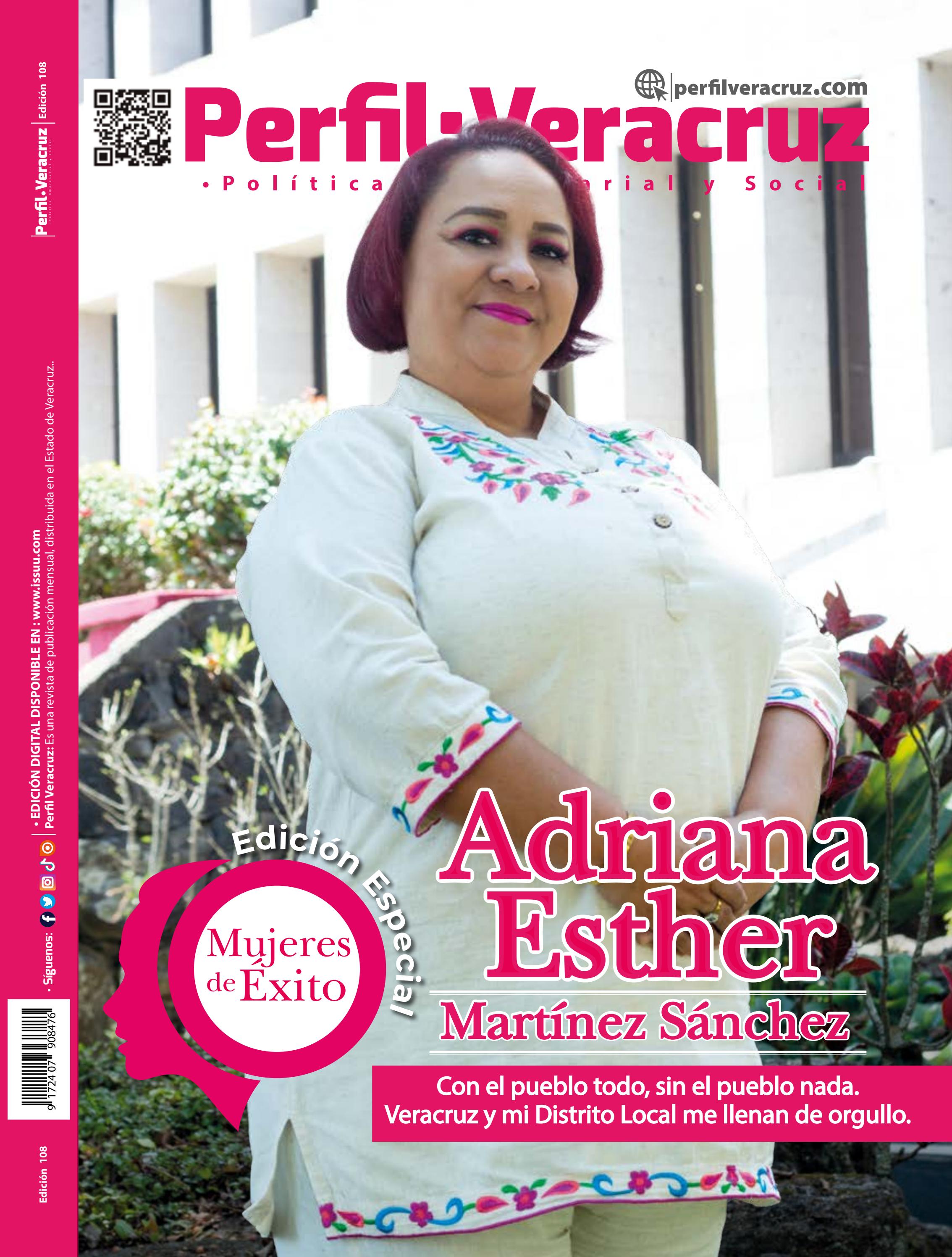 REVISTA PERFIL VERACRUZ MUJERES DE EXITO DIPUTADA ADRIANA ESTHER 2023 ...