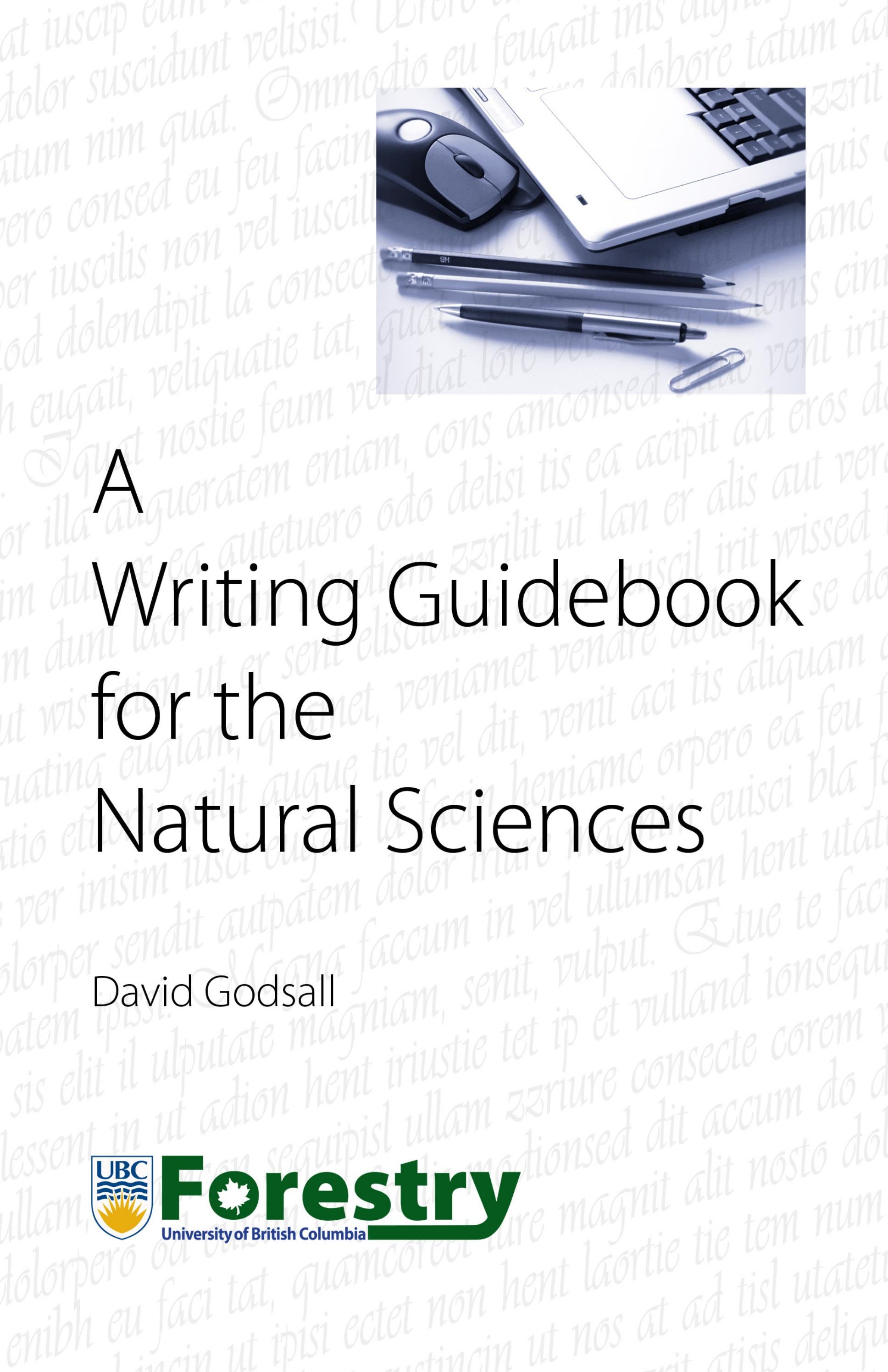 Forestry Writing Guidebook by UBC Faculty of Forestry - Issuu