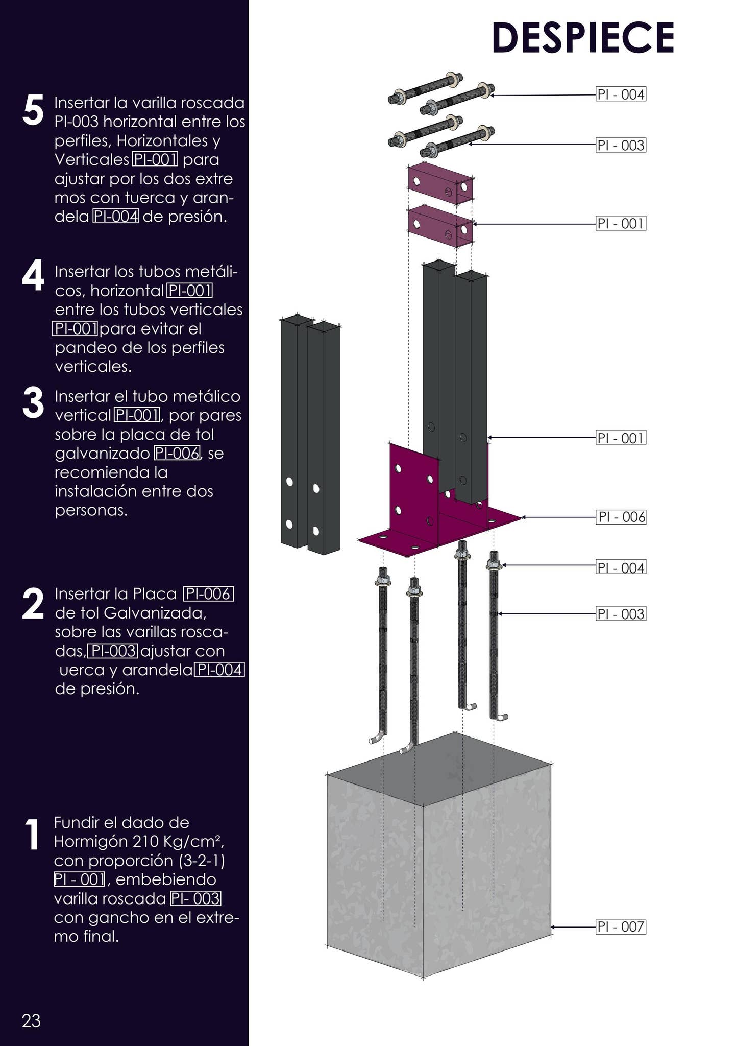 MANUAL ESTRUCTURA METALICA ENTRAMADA: CLQH 16 -PUCE FADA by Ensusitio ...
